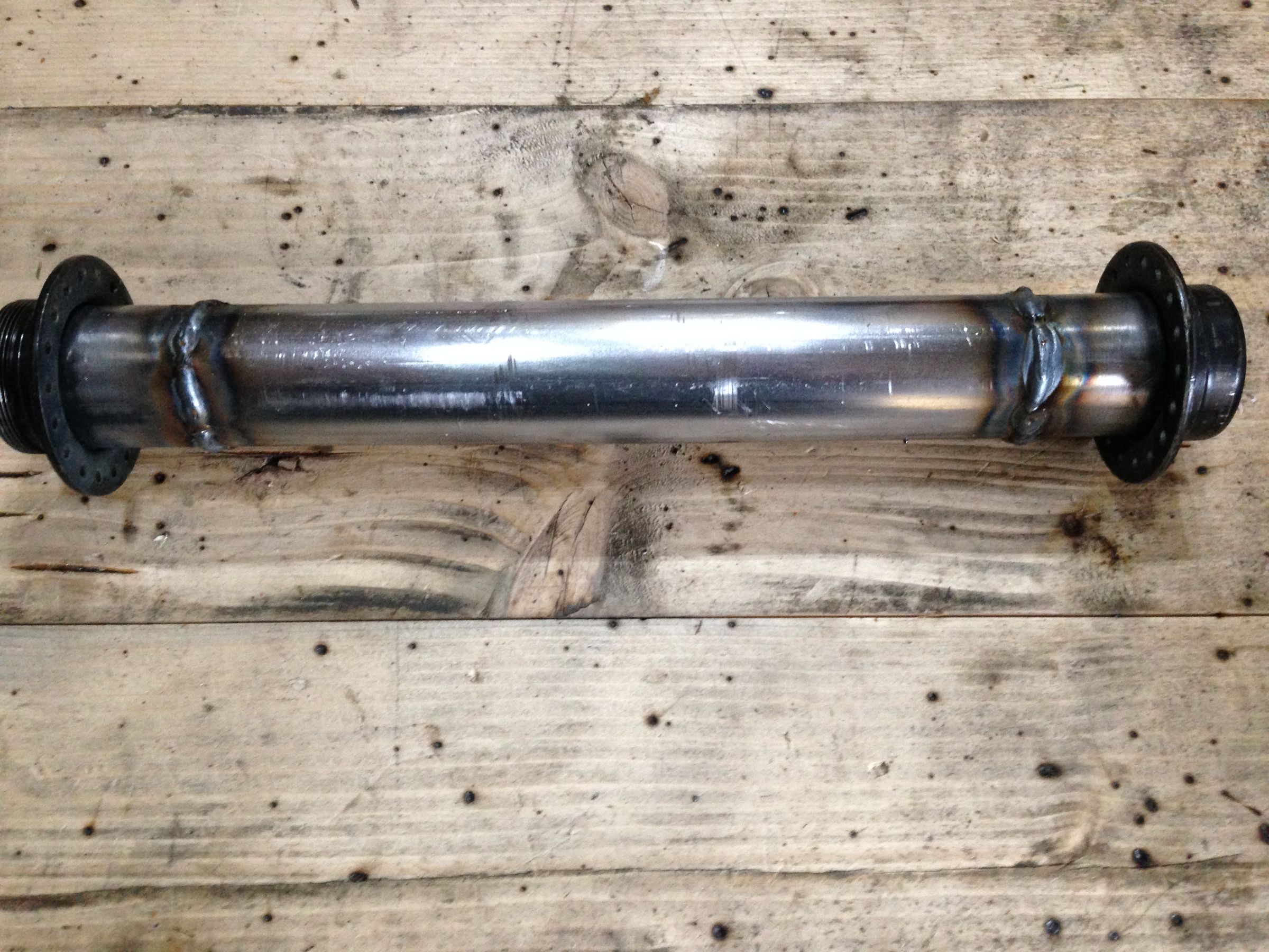 Car Wheel Bicycle - the Learn to Weld Project : 8 Steps (with Pictures ...