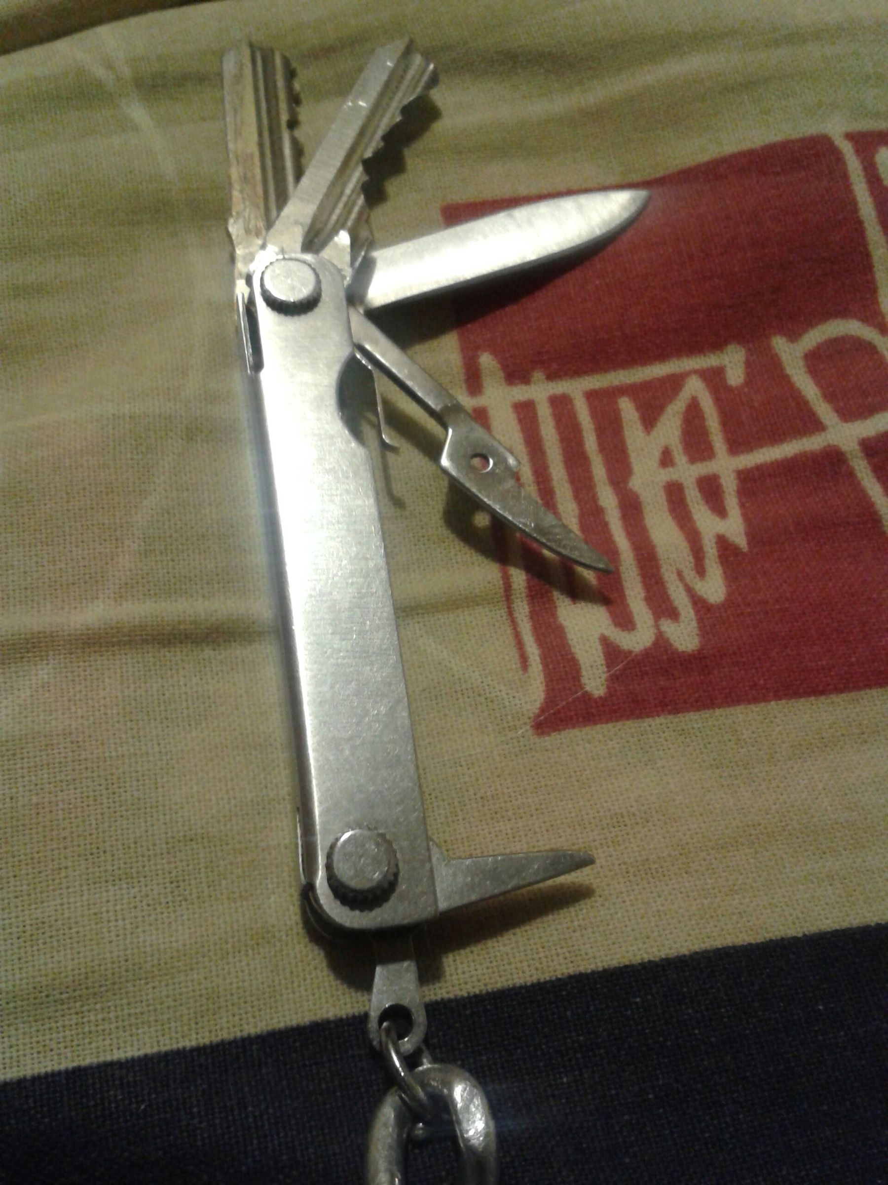 $1.50 Off-the-Shelf Swiss Army Key Ring Multitool : 3 Steps - Instructables