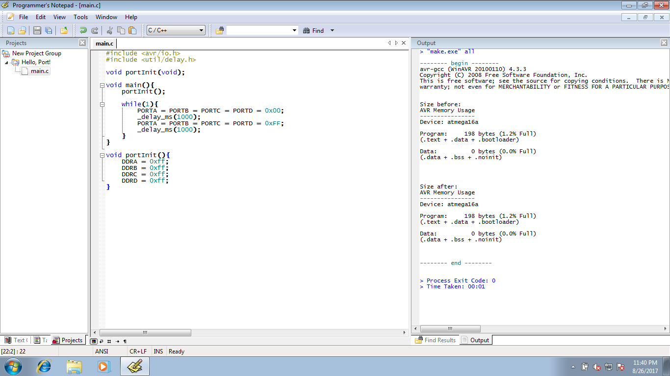 Getting Started With WinAVR : 3 Steps - Instructables
