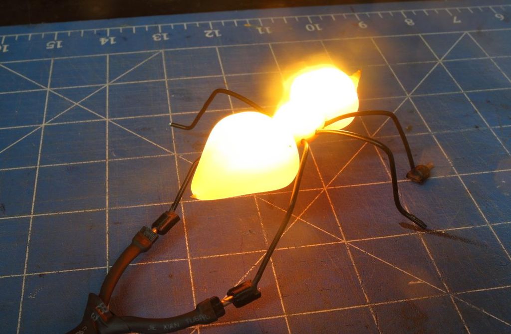 Ant Decorations Light Up at Night. : 40 Steps (with Pictures ...
