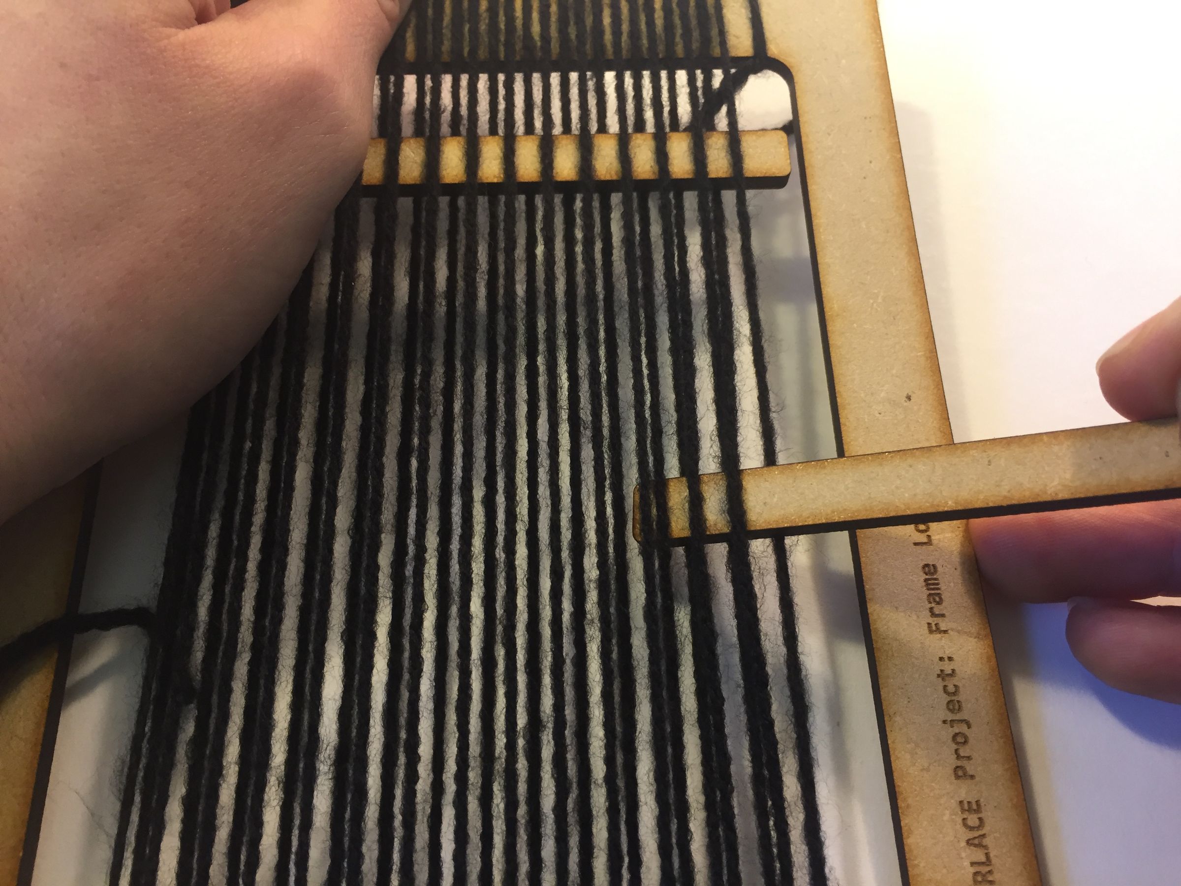 Laser Cut Mini Frame Loom Weaving : 24 Steps (with Pictures ...