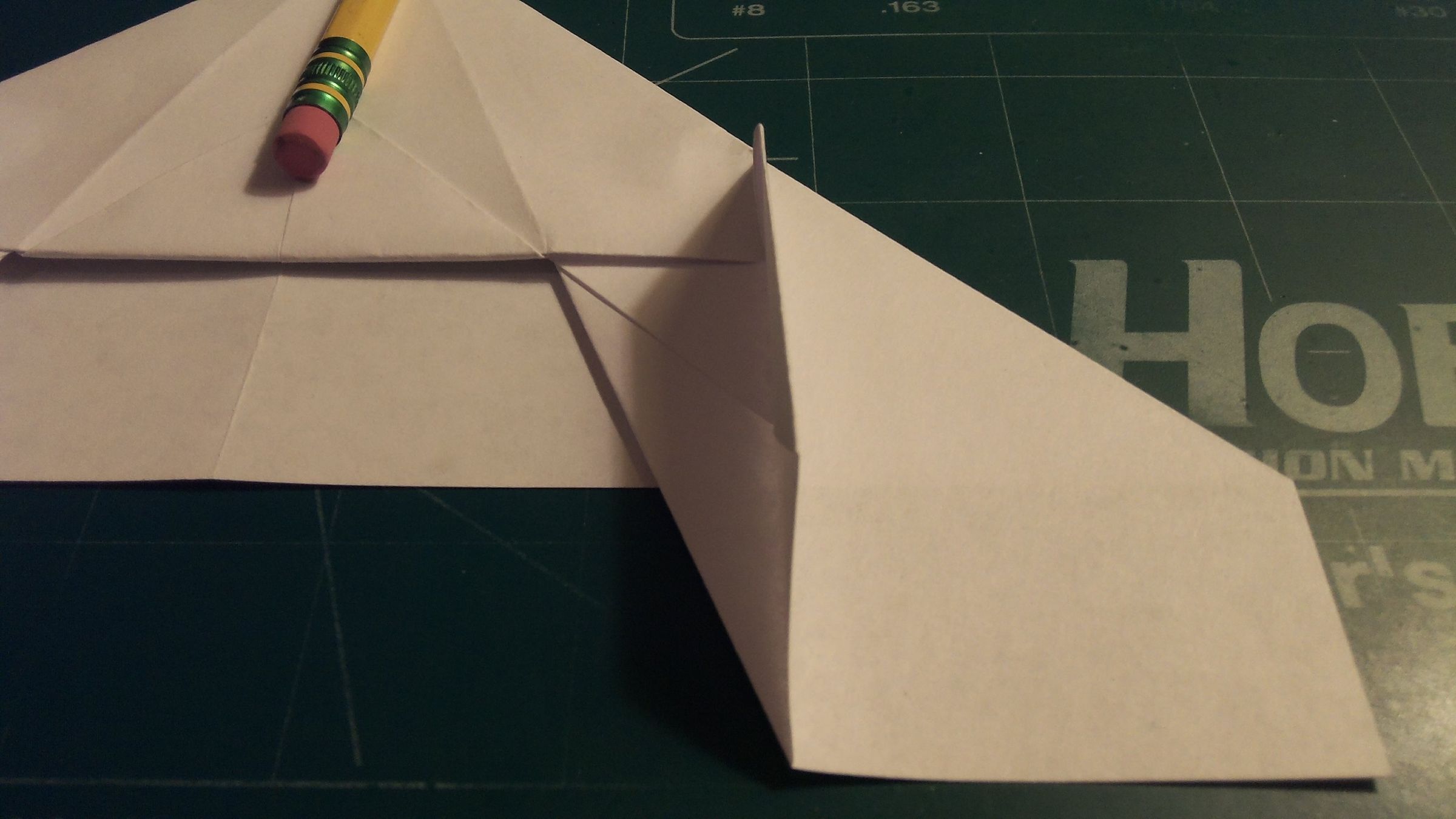 How to Make the AeroDelta Paper Airplane : 5 Steps - Instructables
