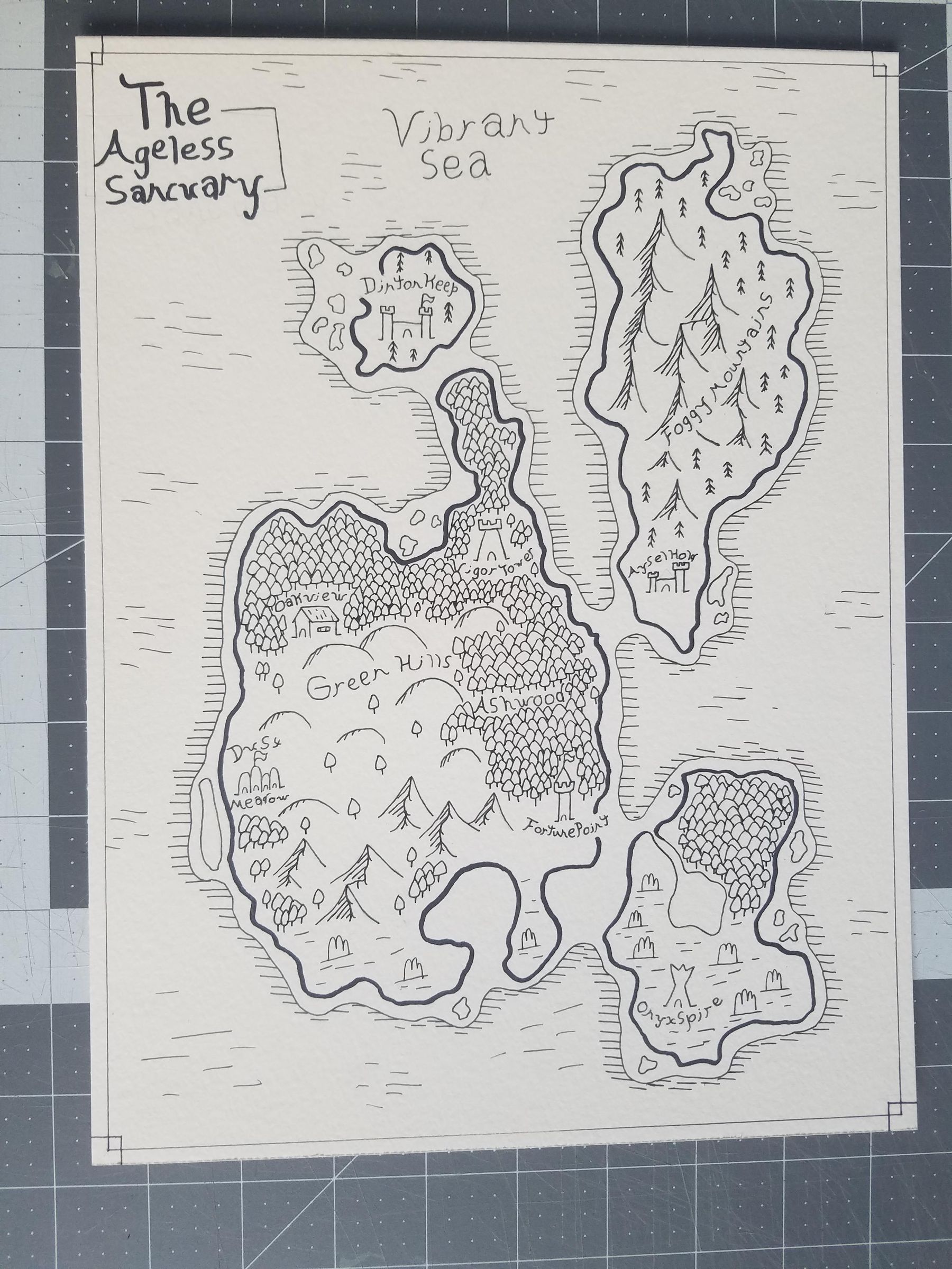How to Draw Fantasy Maps : 16 Steps (with Pictures) - Instructables