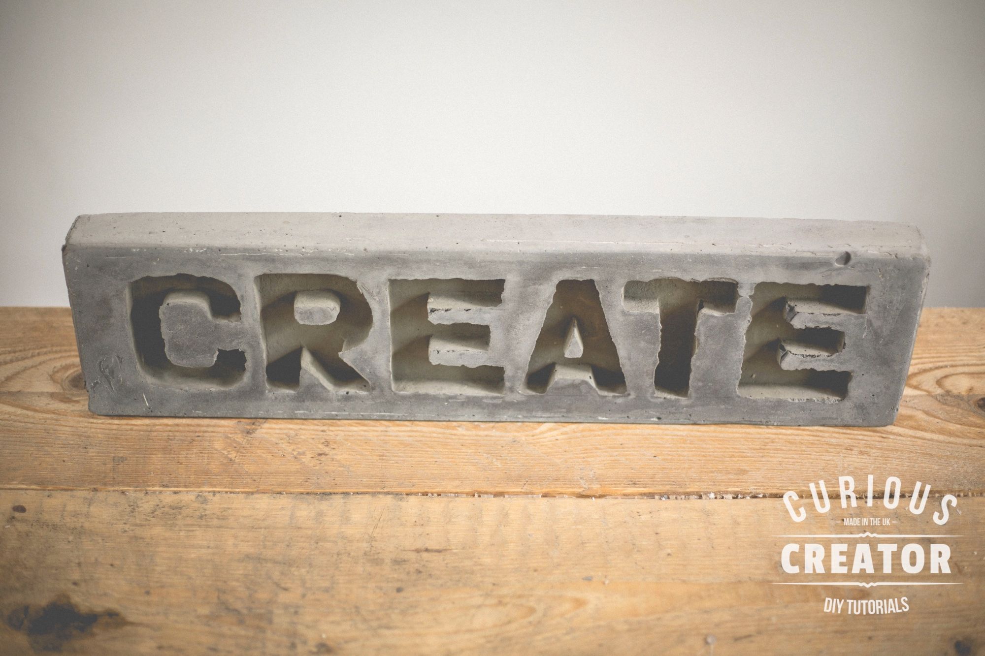 Concrete Letter Sign : 5 Steps (with Pictures) - Instructables