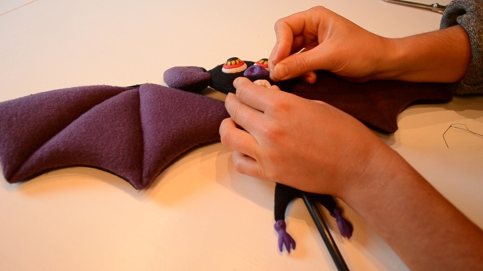 Bat on a Stick Puppet : 16 Steps (with Pictures) - Instructables