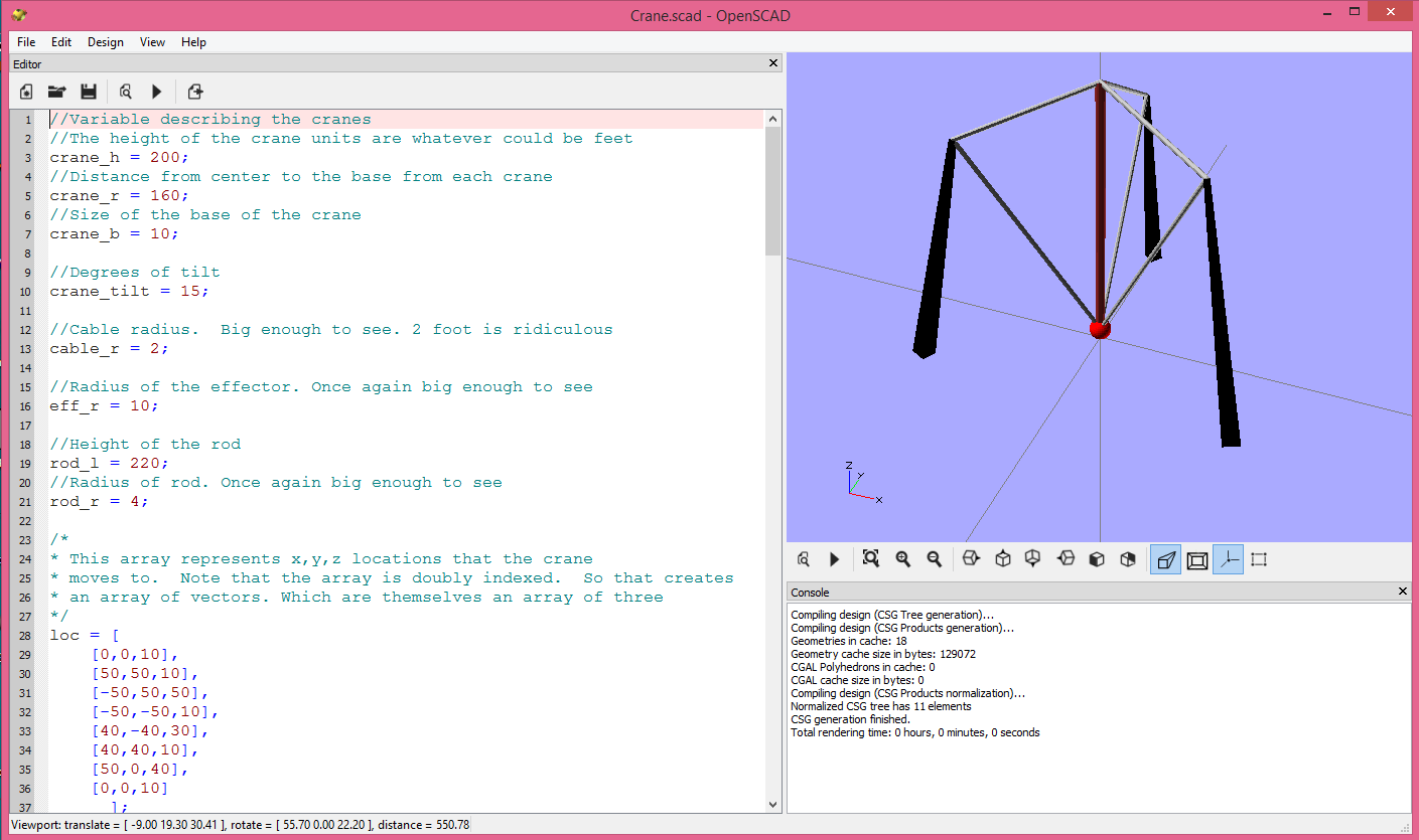 Animating With OpenSCAD : 8 Steps - Instructables
