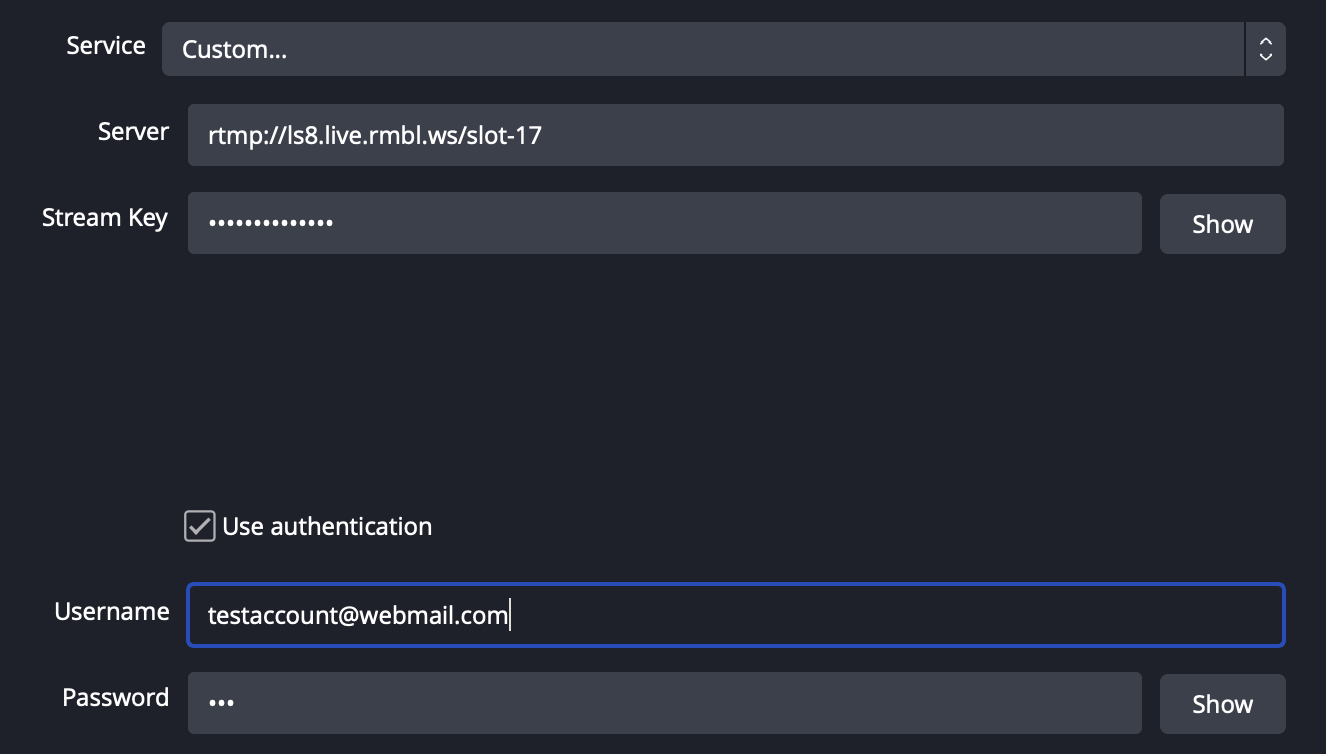 How to Livestream to Rumble From OBS Studio : 4 Steps - Instructables