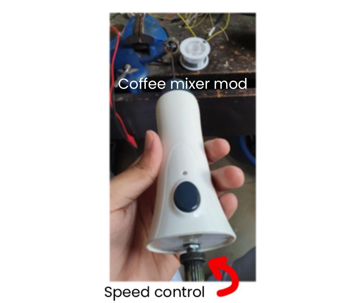 Coffee Mixer Mod Using Ne555 PWM Speed Regulator : 6 Steps - Instructables