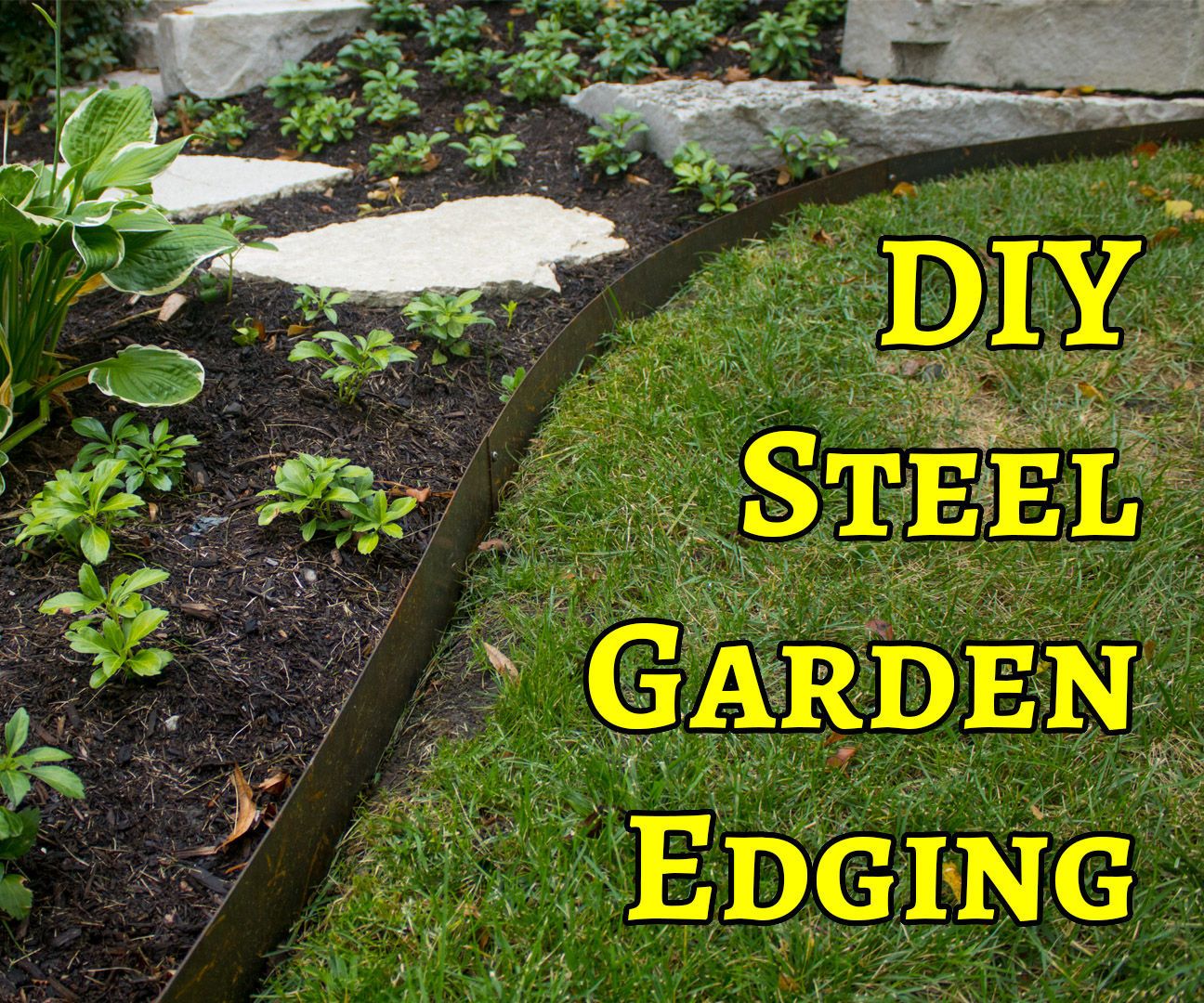 DIY Hammer-In Steel Garden Edging : 8 Steps (with Pictures) - Instructables