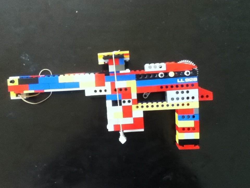 Lego Gun : 29 Steps - Instructables