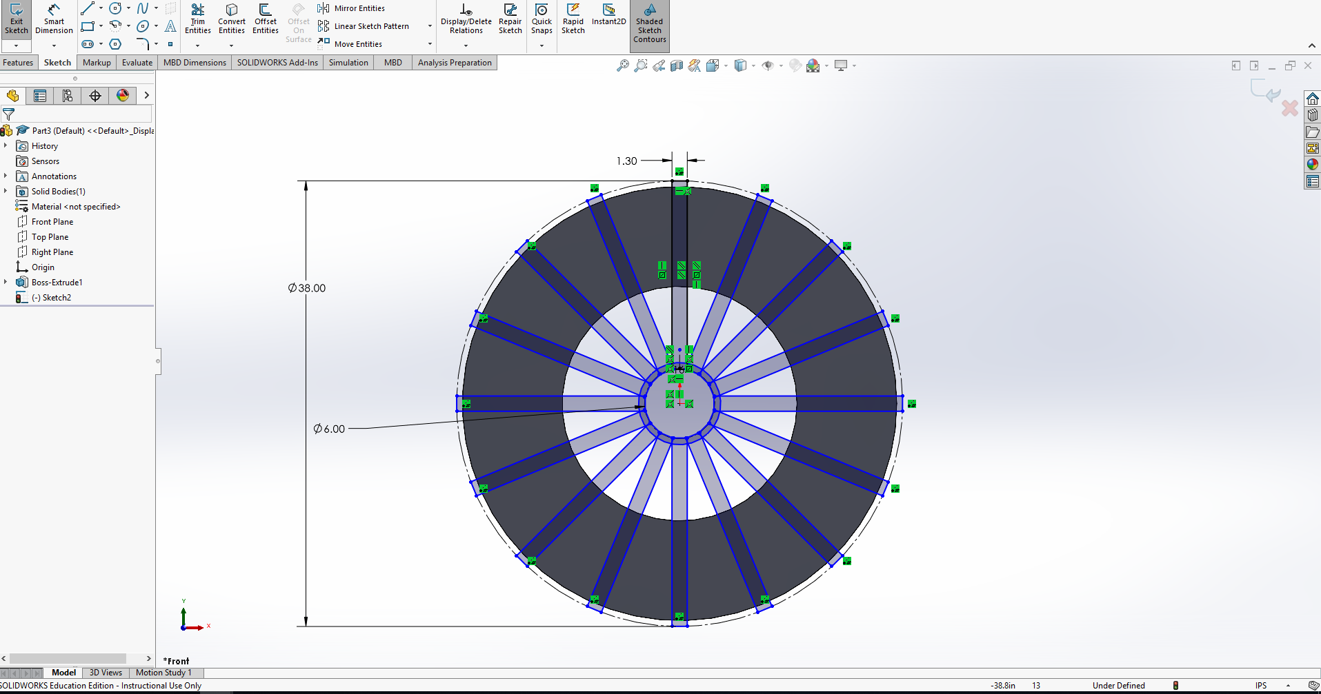 Simple Wheel and Wheel Cover Design With Solidworks for 3D Printing : 8 ...