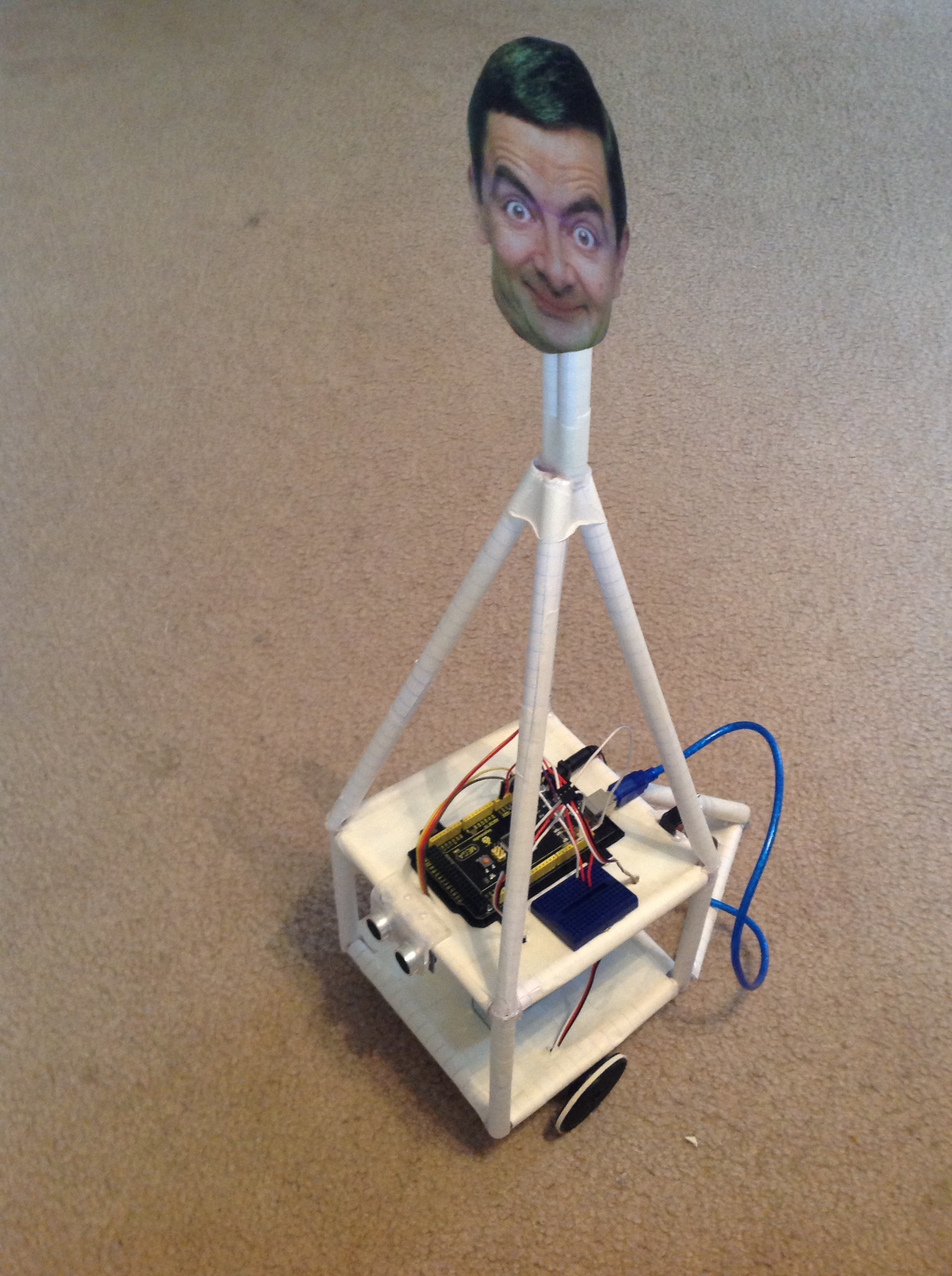 BeanBot - an Arduino Based Autonomous Paper Robot! : 8 Steps (with ...