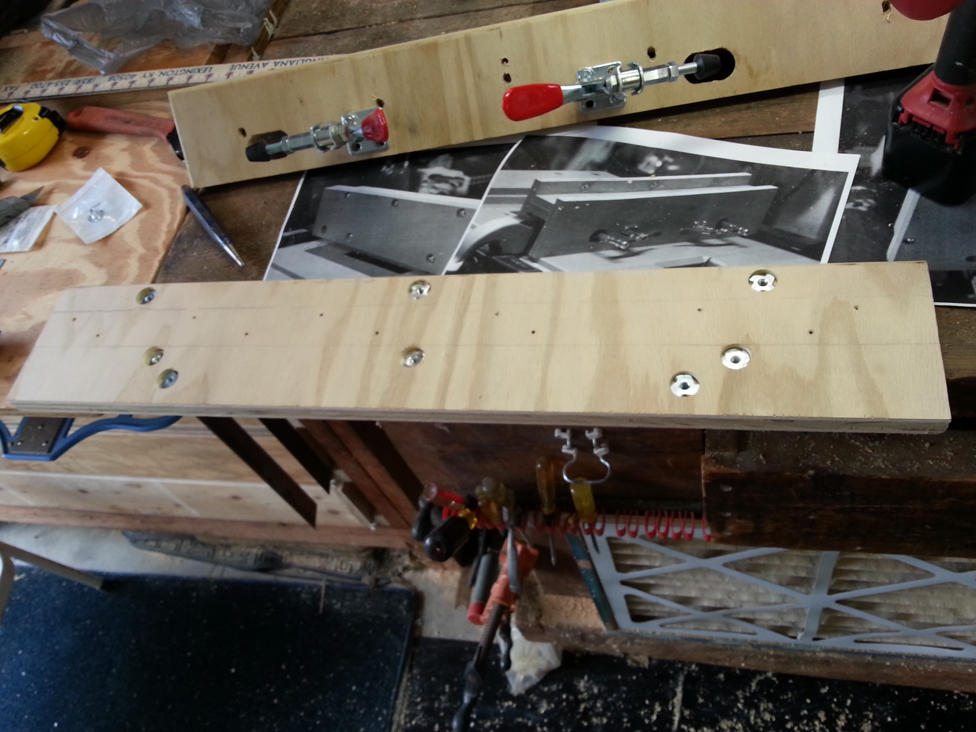 Auxiliary Aluminum T-track Fence for Your Table Saw for Under $50 : 12 ...