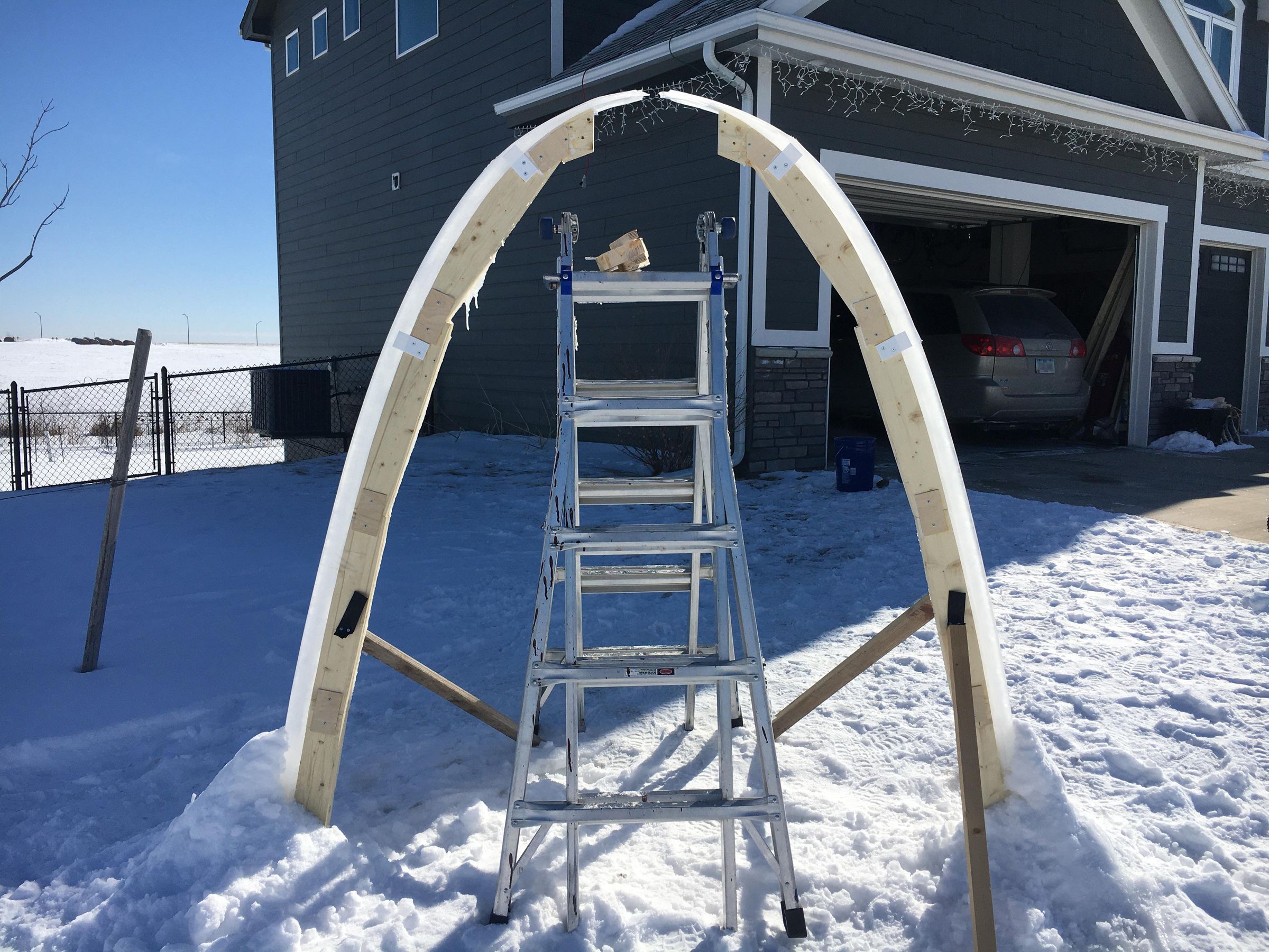 Ice Arch - 6' Freestanding : 13 Steps (with Pictures) - Instructables