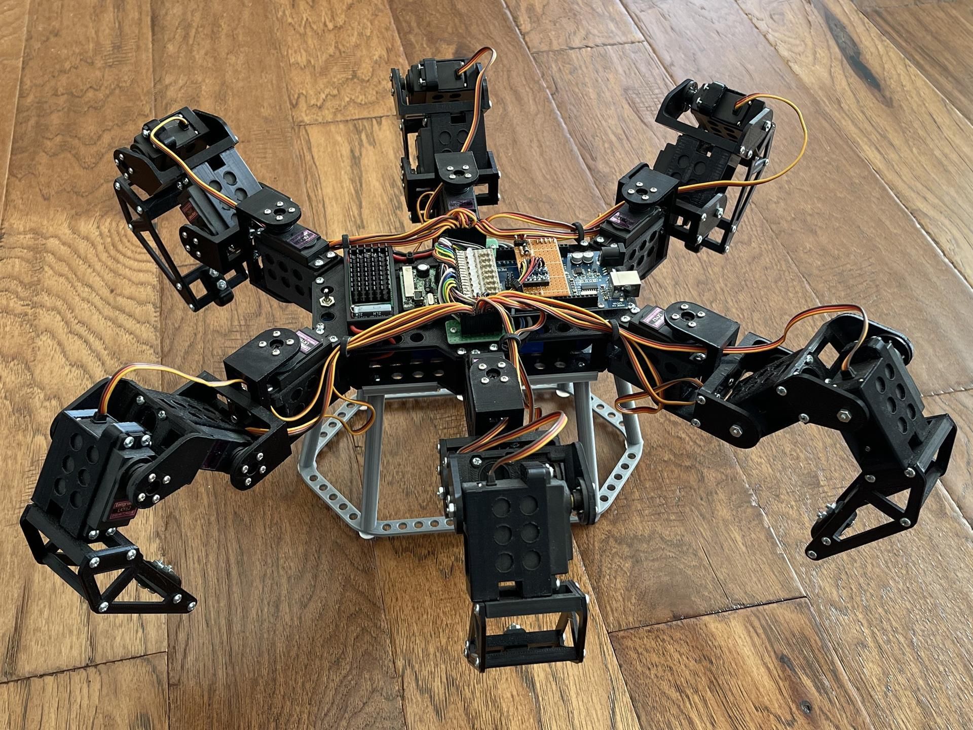Hexapod Robot : 8 Steps (with Pictures) - Instructables