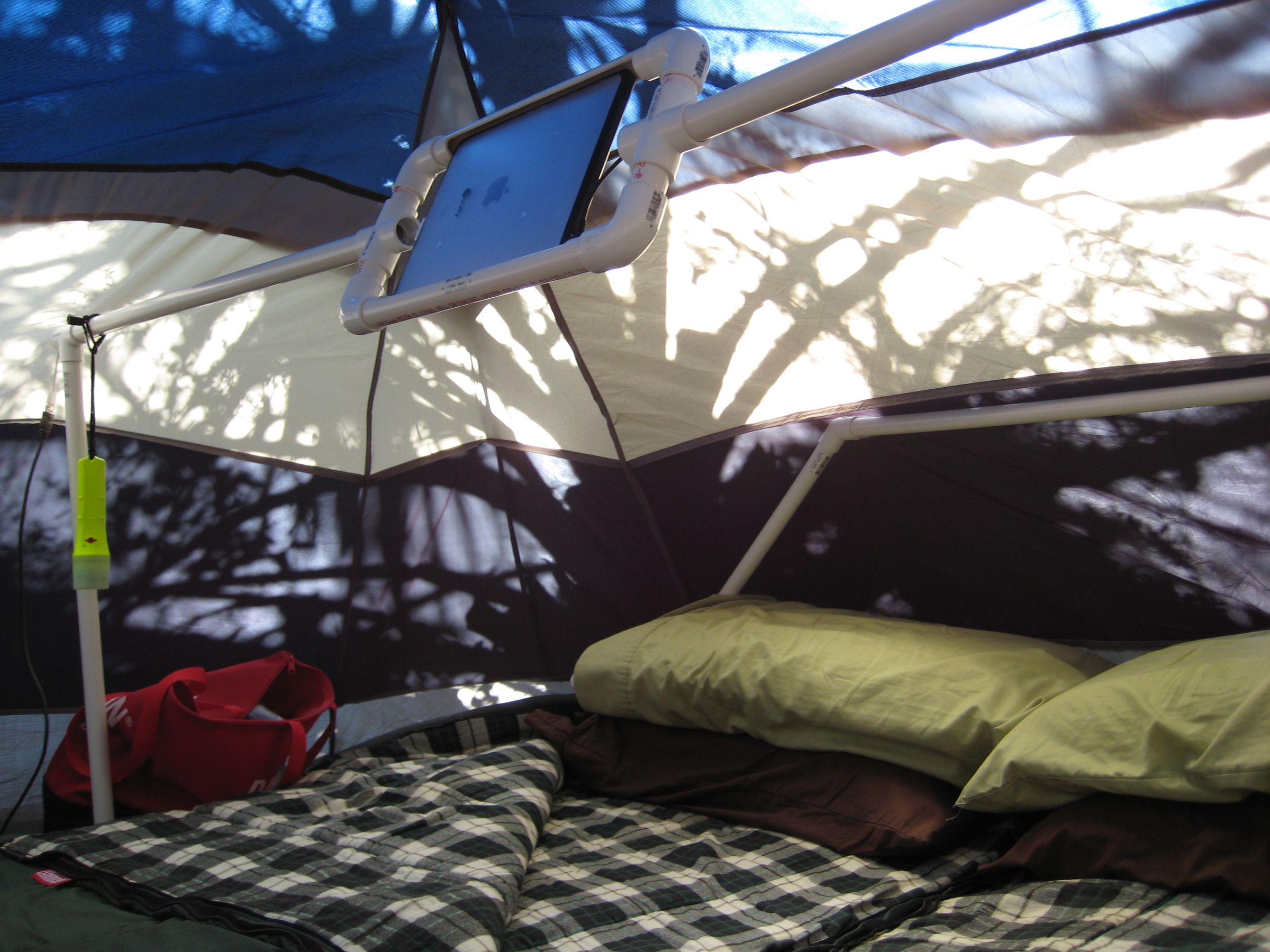 PVC IPad Holder and Mount for Tent Camping : 6 Steps (with Pictures ...
