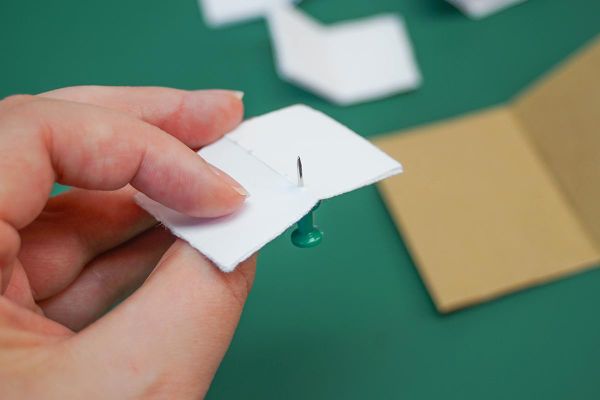DIY Mini Book With Long Stitch Binding | How to Make a Tiny Bound Book ...