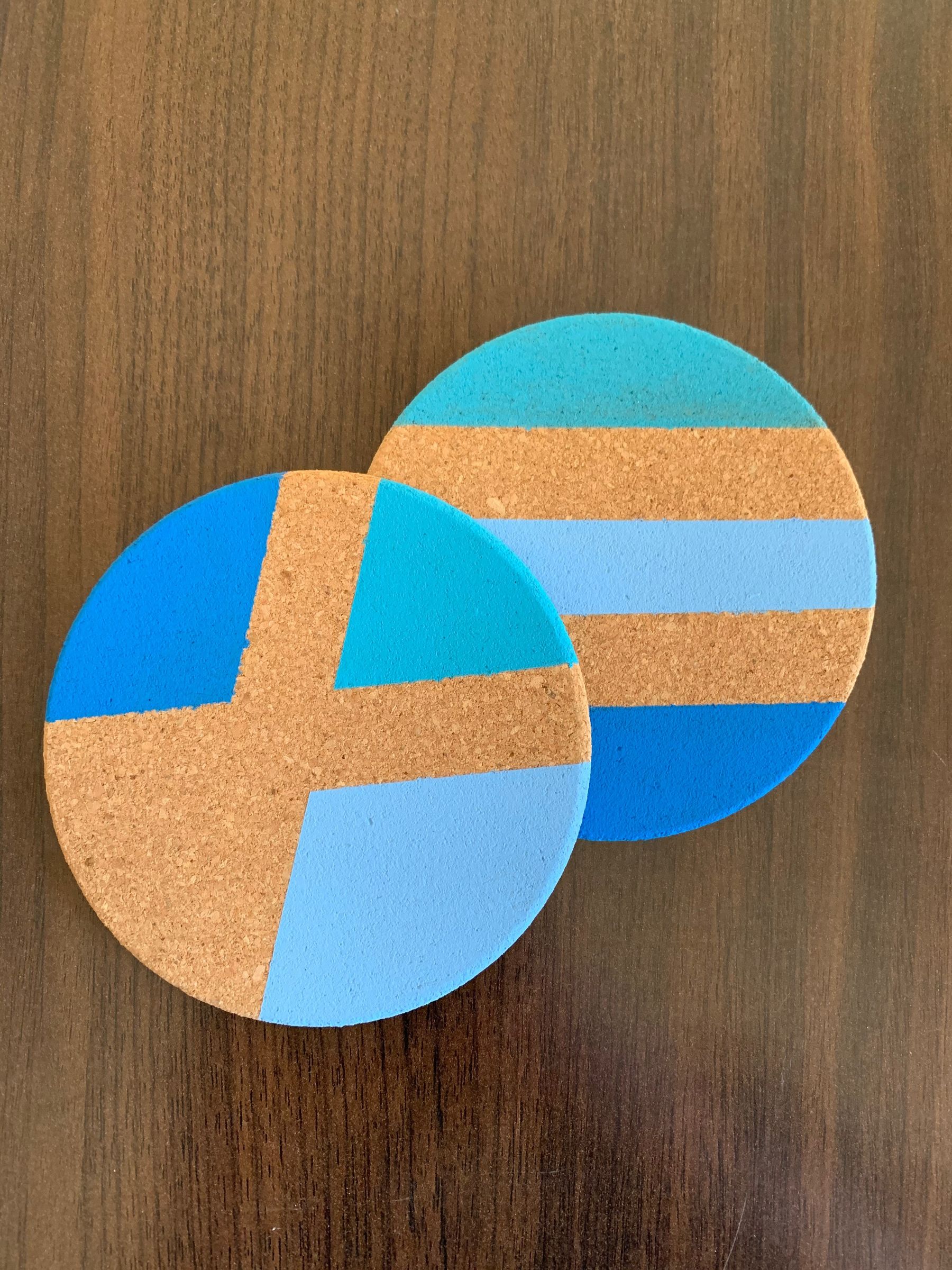 DIY Painted Geometric Coasters : 10 Steps (with Pictures) - Instructables