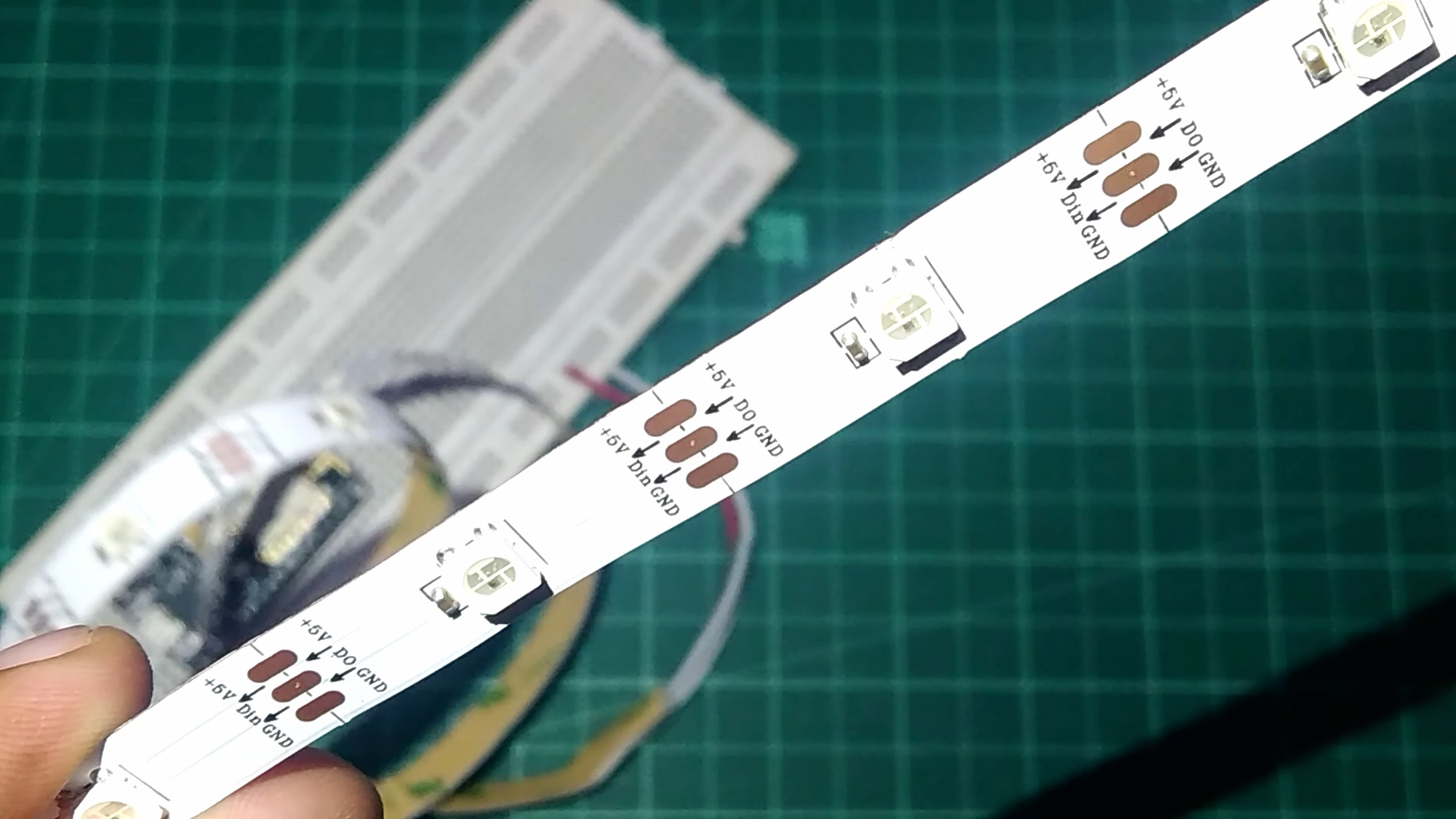 Iot Esp 8266 Nodemcu Controlling Neopixel Ws2812 Led Strip Over The