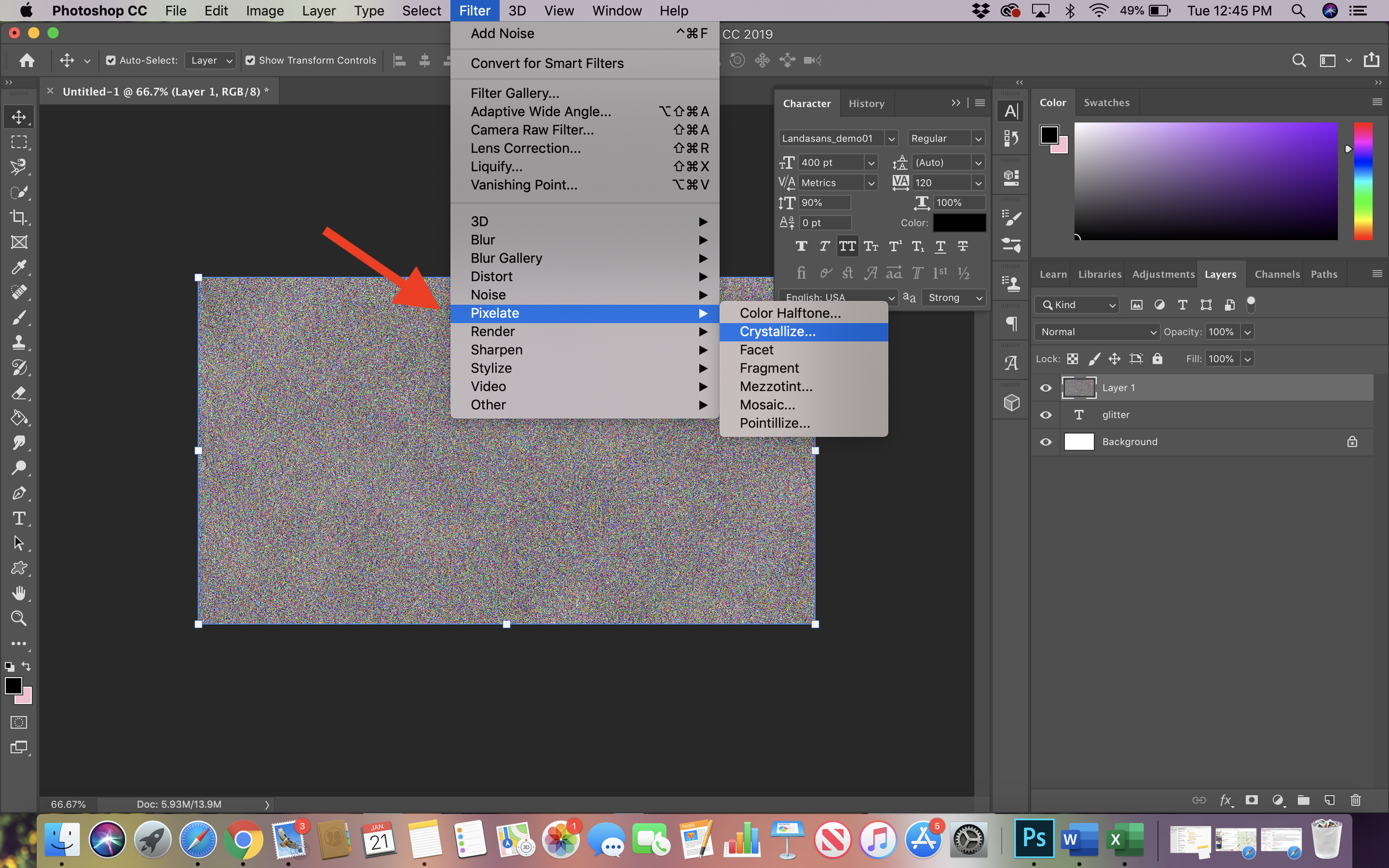 Glitter Text Tutorial in Photoshop : 16 Steps - Instructables