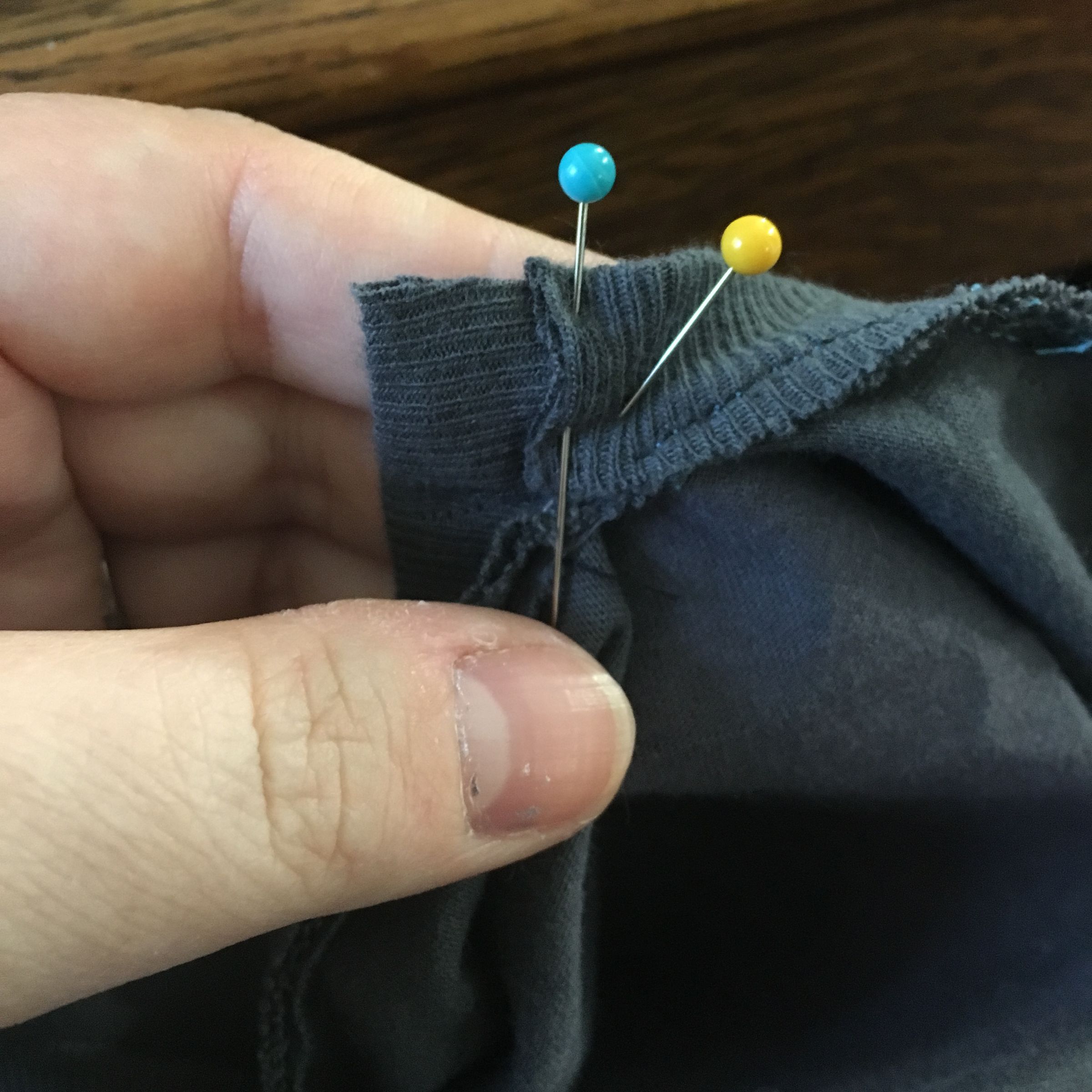 Turning a Crew Neck Into a V-Neck : 11 Steps (with Pictures ...