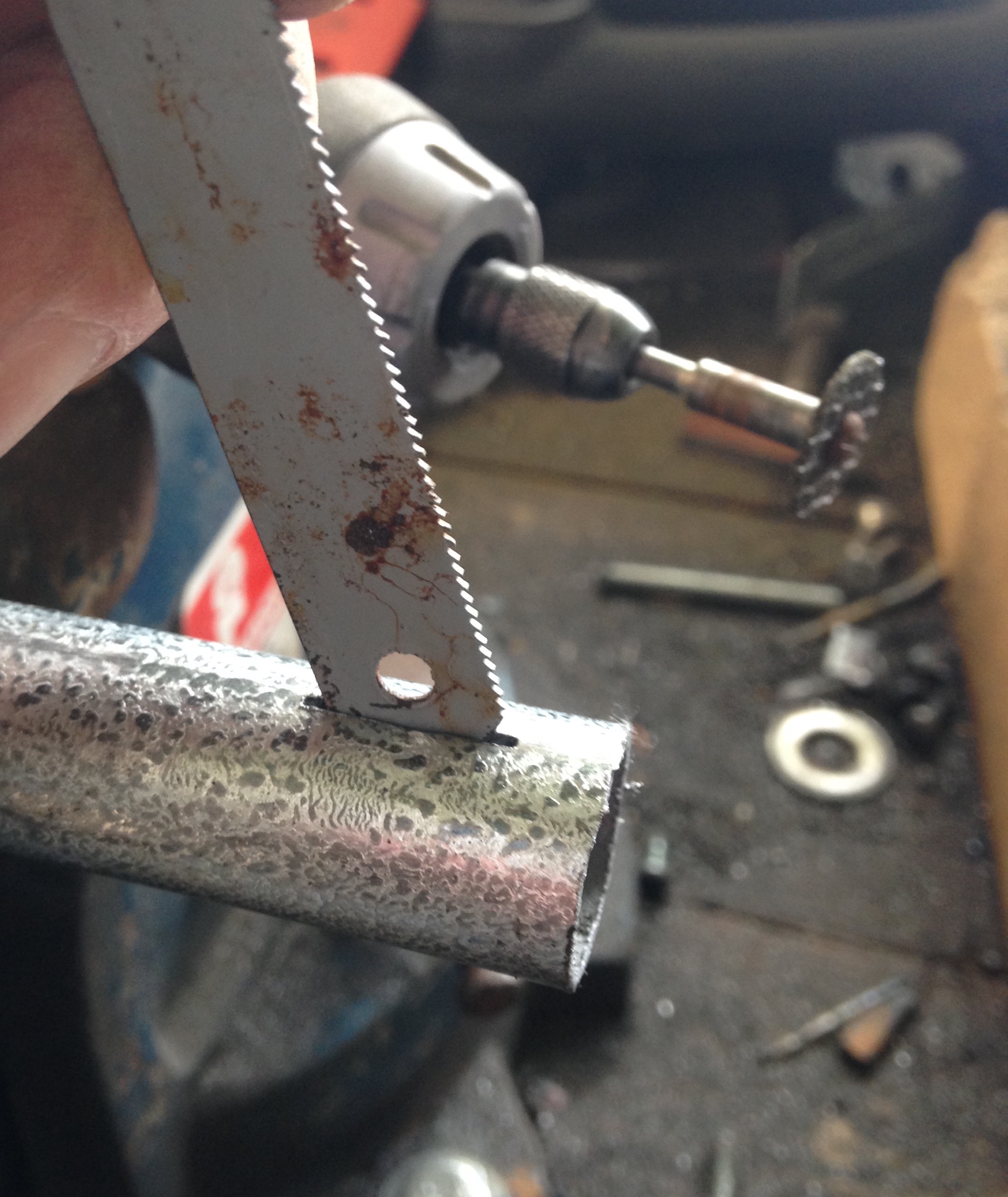 Deep Throat Hacksaw : 5 Steps (with Pictures) - Instructables