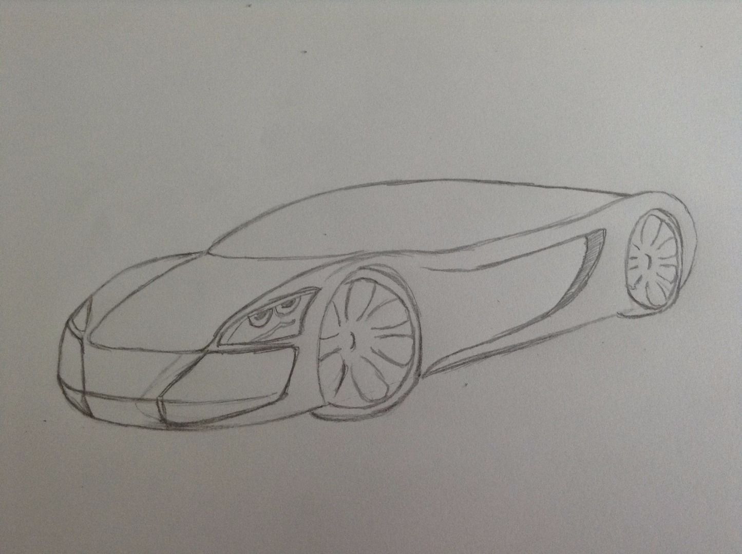How to Draw Sports Car : 6 Steps - Instructables