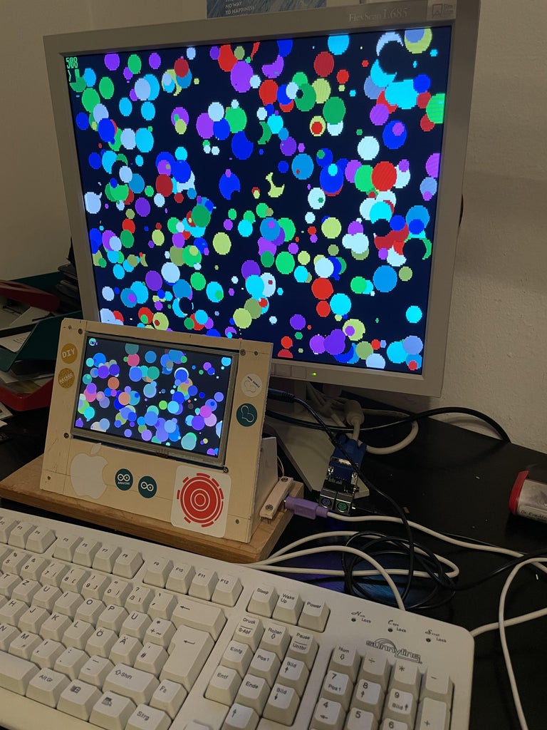 A Vga Computer Based On Esp32 And Fabgl With Sound Graphics And Network 5 Steps Instructables