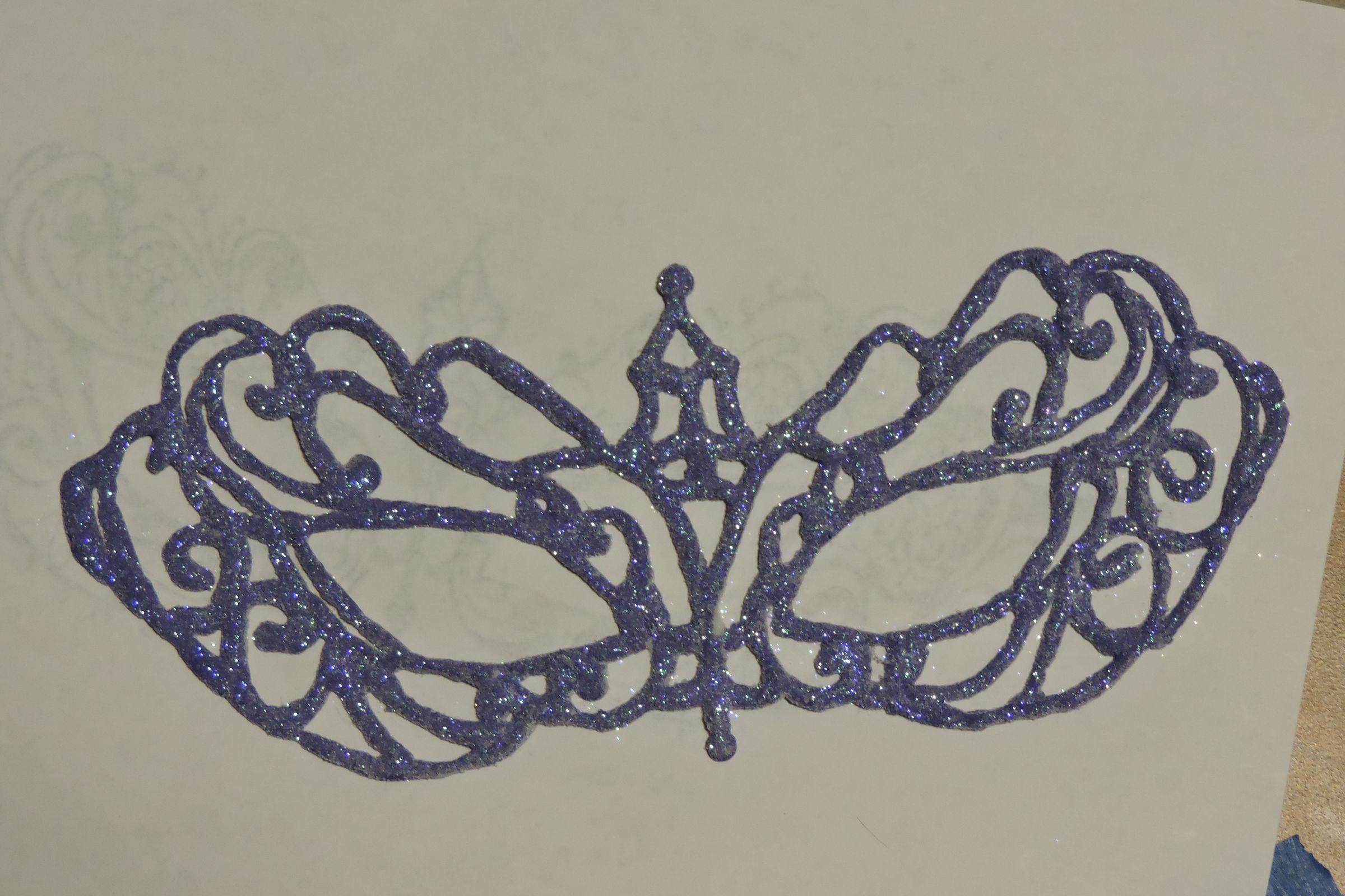 Lace Masquerade Mask Template Diy