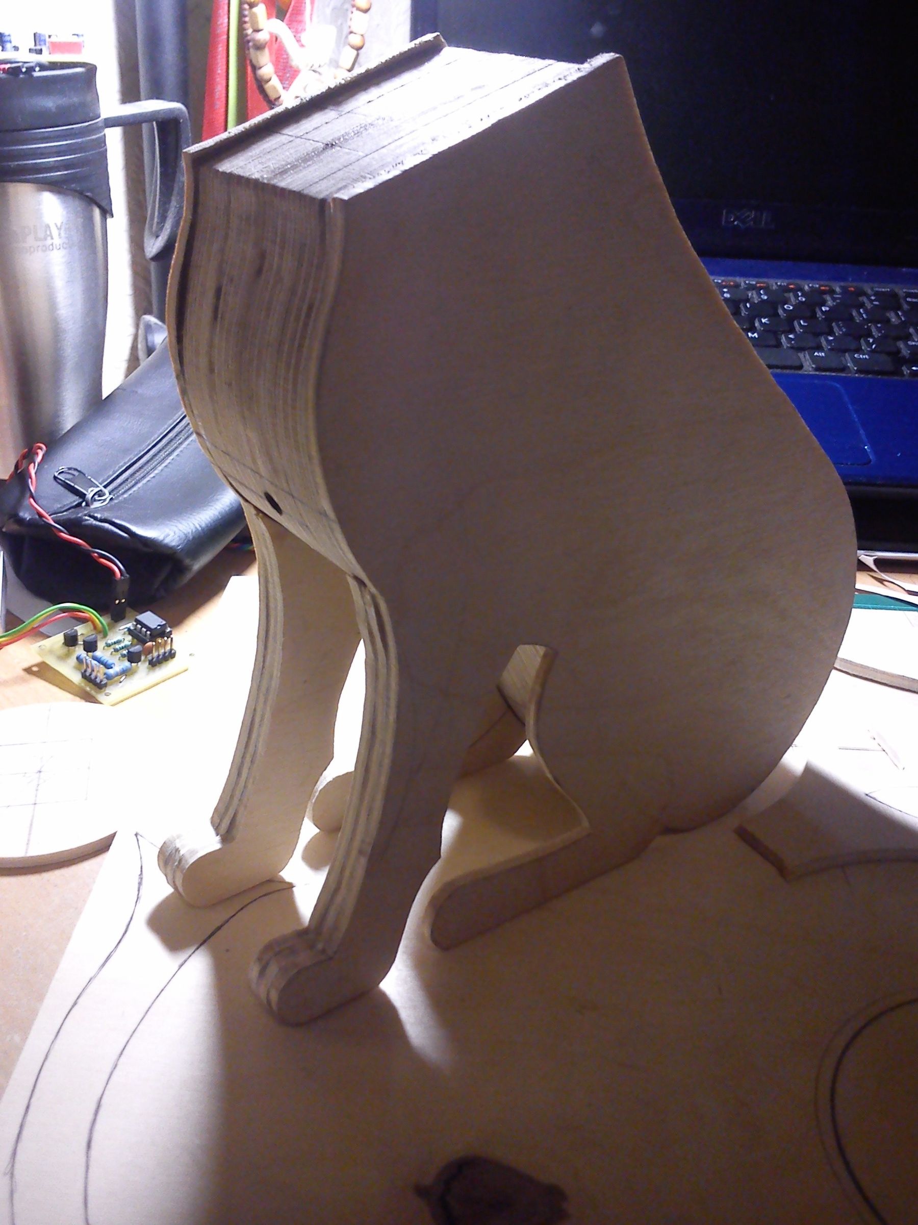 RGB LED Moodlamp (sitting Dog Lamp) : 12 Steps (with Pictures ...