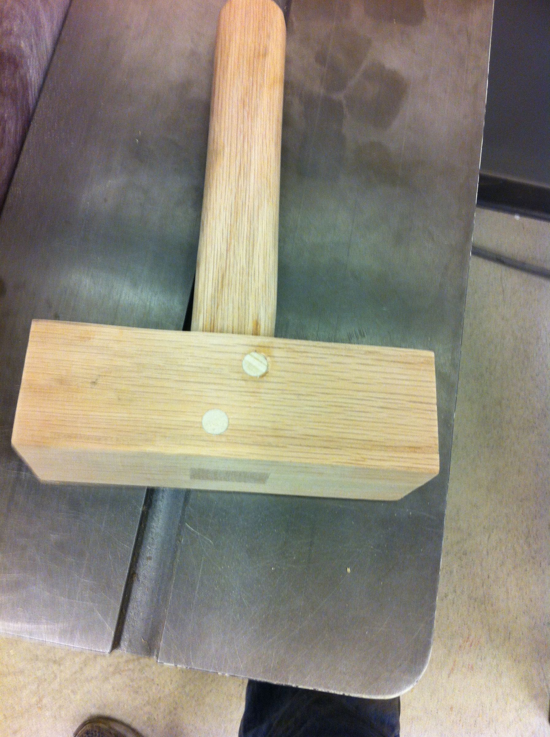 Wooden Mallet Made. I Made It at TechShop : 10 Steps (with Pictures ...