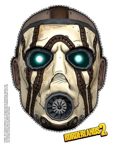 Psycho Borderlands Mask