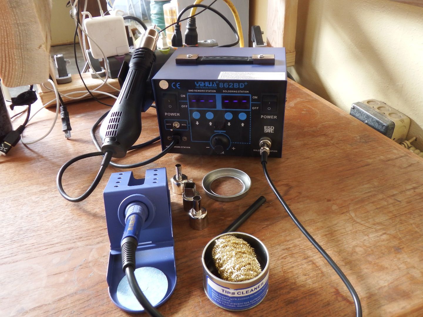 Lead-Free Soldering With a 2 in 1 Hot Air Iron Solder Station ...