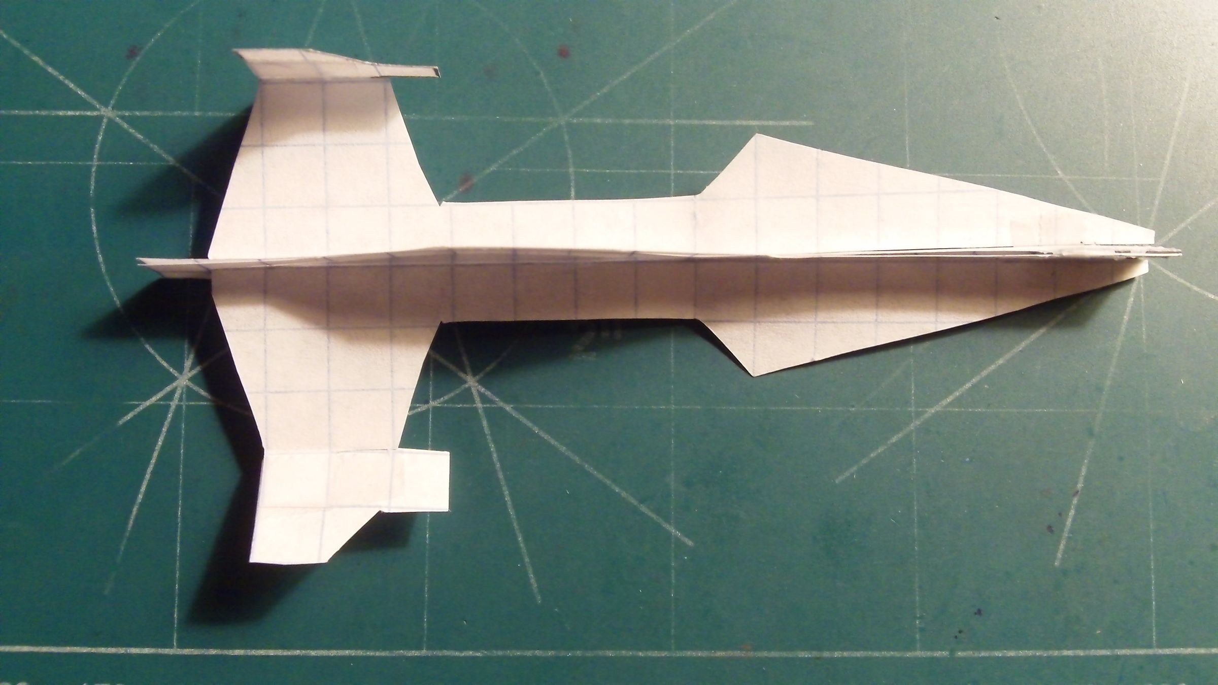 How to Make the Justice League Javelin-7 Paper Airplane : 6 Steps ...
