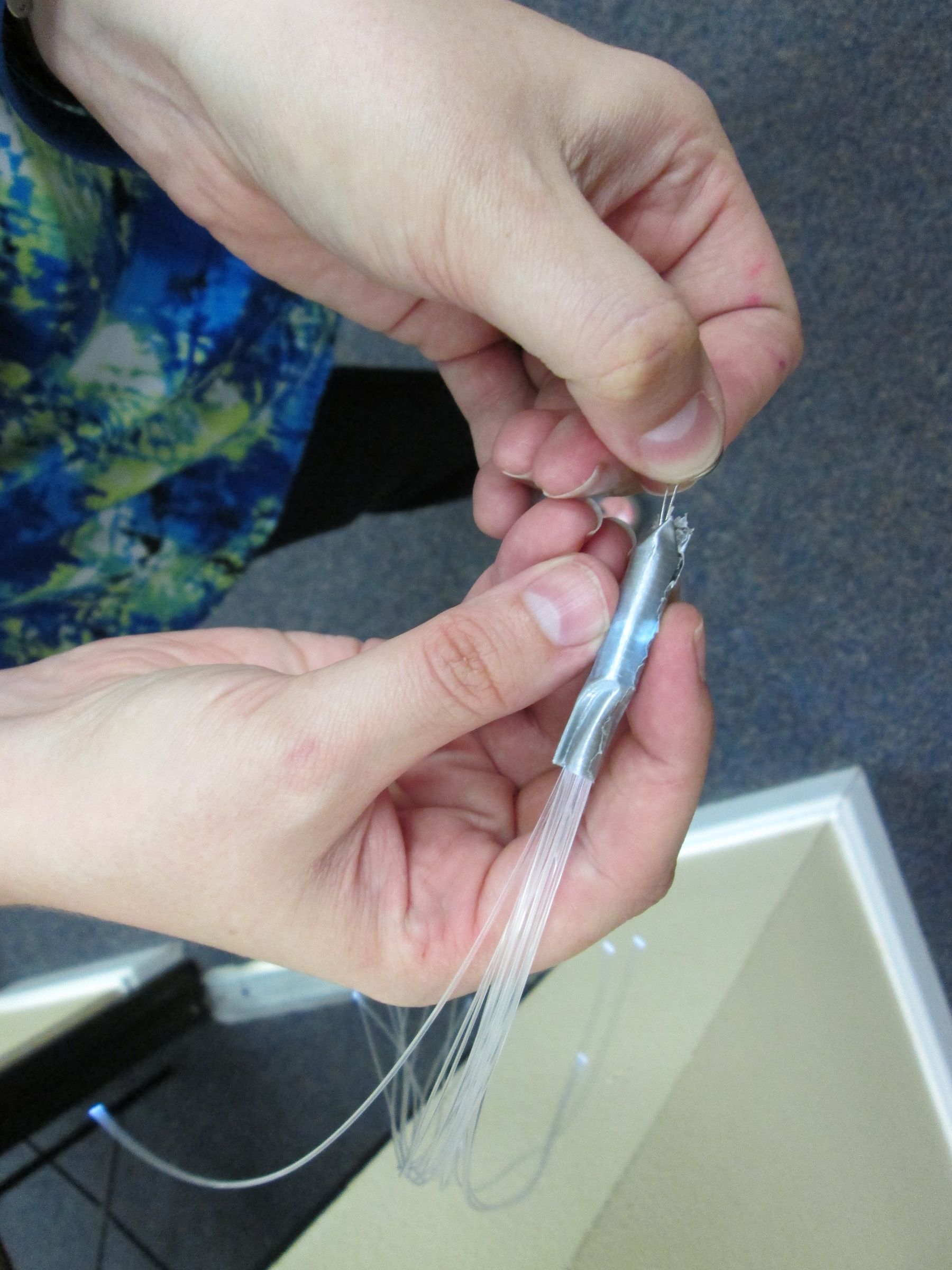 Fast Fiber-Optic Light Pipe Hack With Sugru : 6 Steps (with Pictures ...