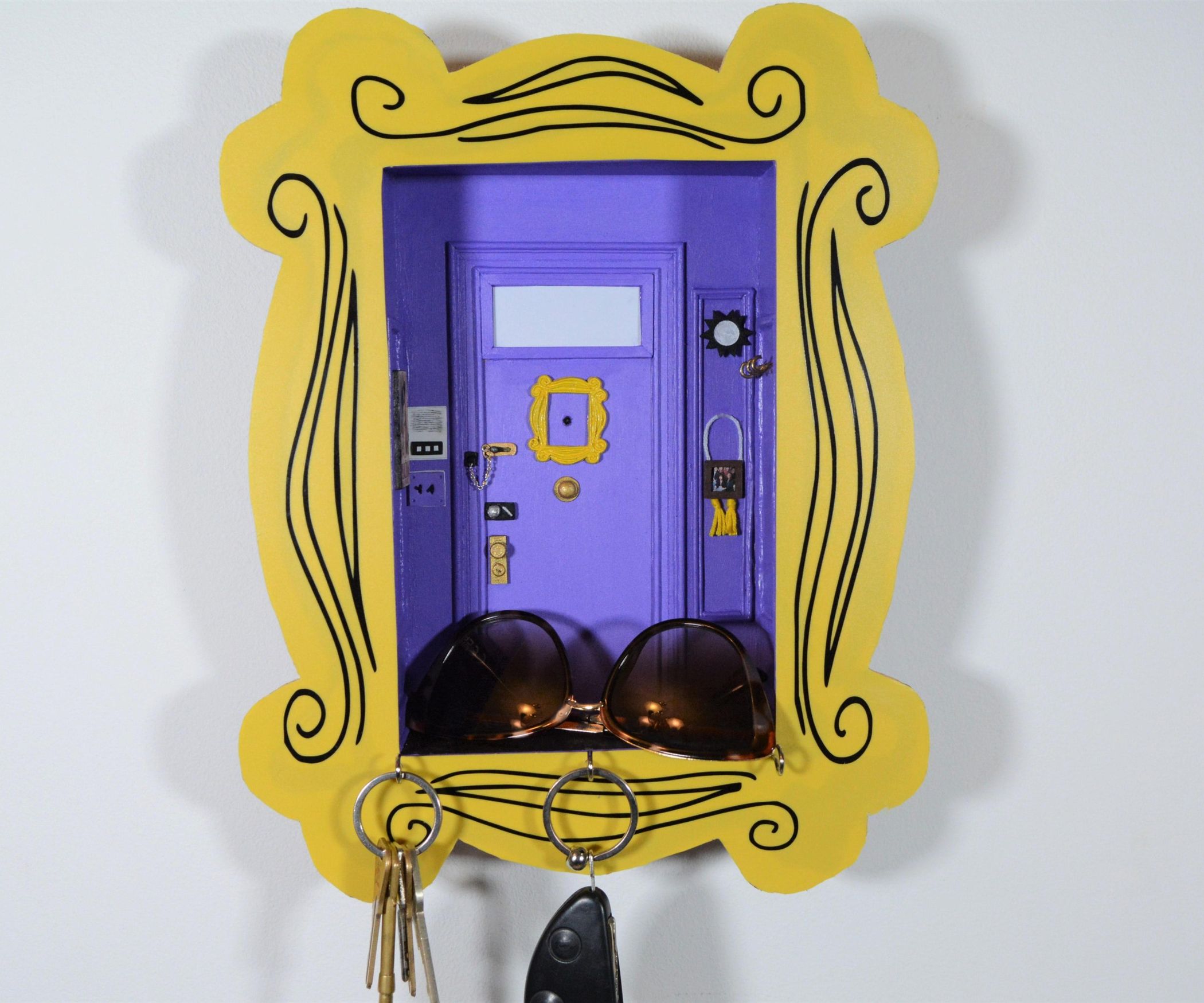 Friends Shadow Box With Hooks and a Shelf : 8 Steps (with Pictures ...