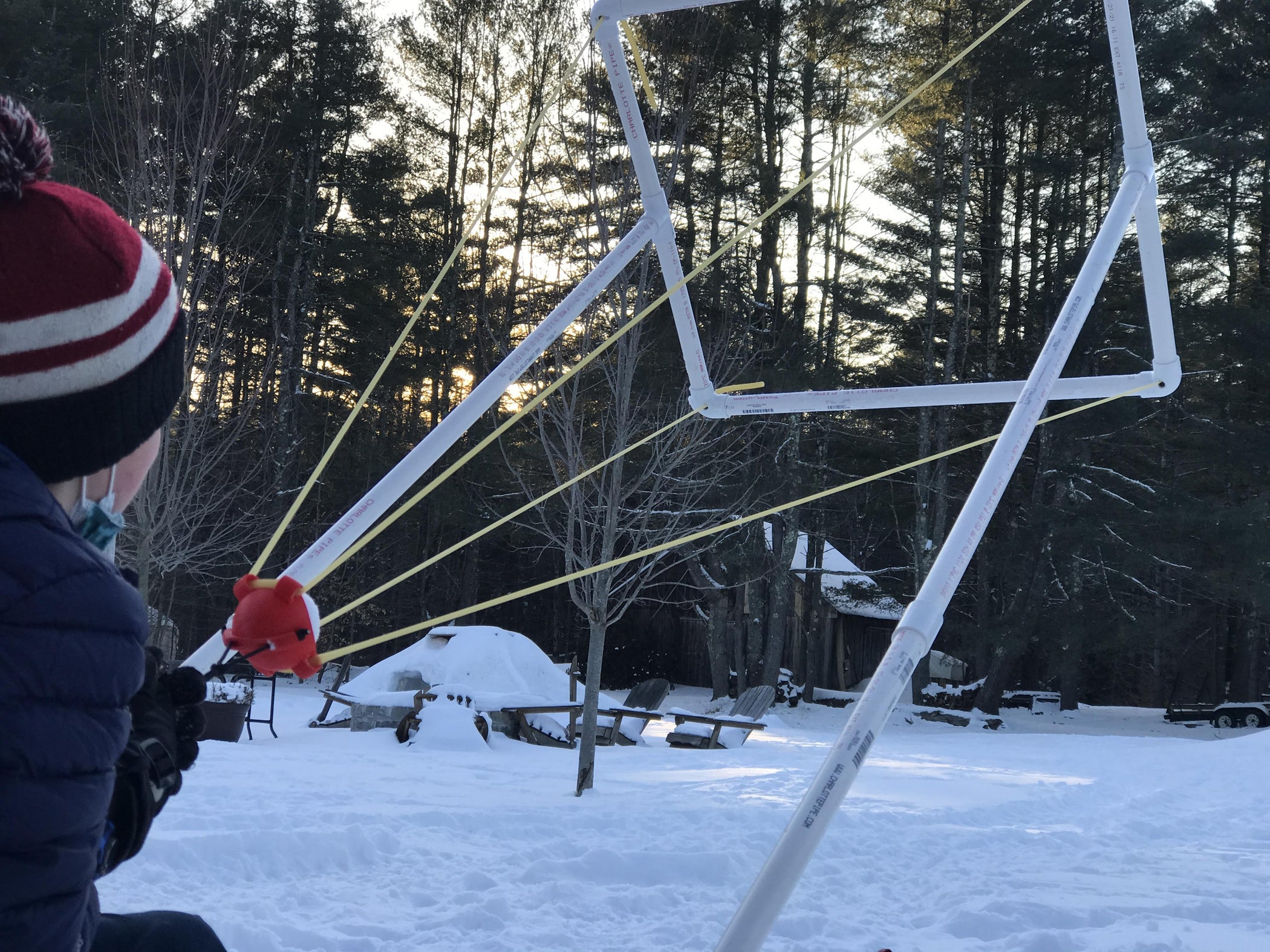 Long-Range Snowball Launcher : 13 Steps (with Pictures) - Instructables