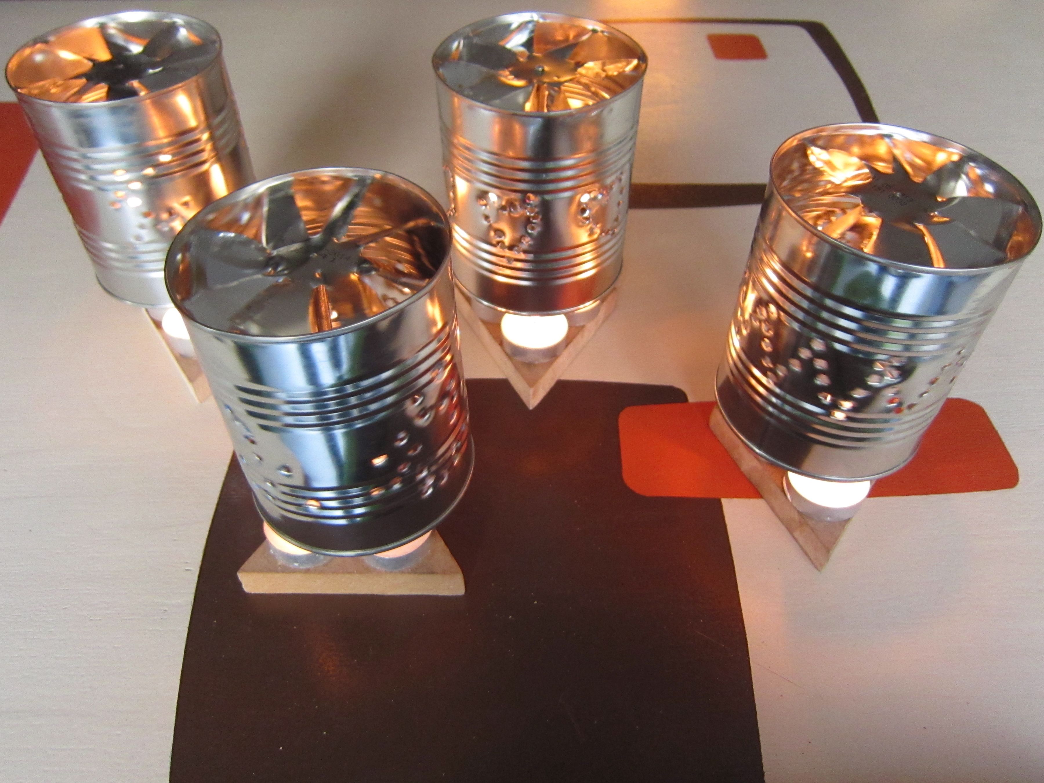 Tin Can Candle Powered Carousel : 7 Steps (with Pictures) - Instructables