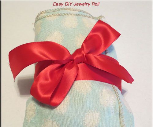 Easy DIY Jewelry Roll : 4 Steps - Instructables
