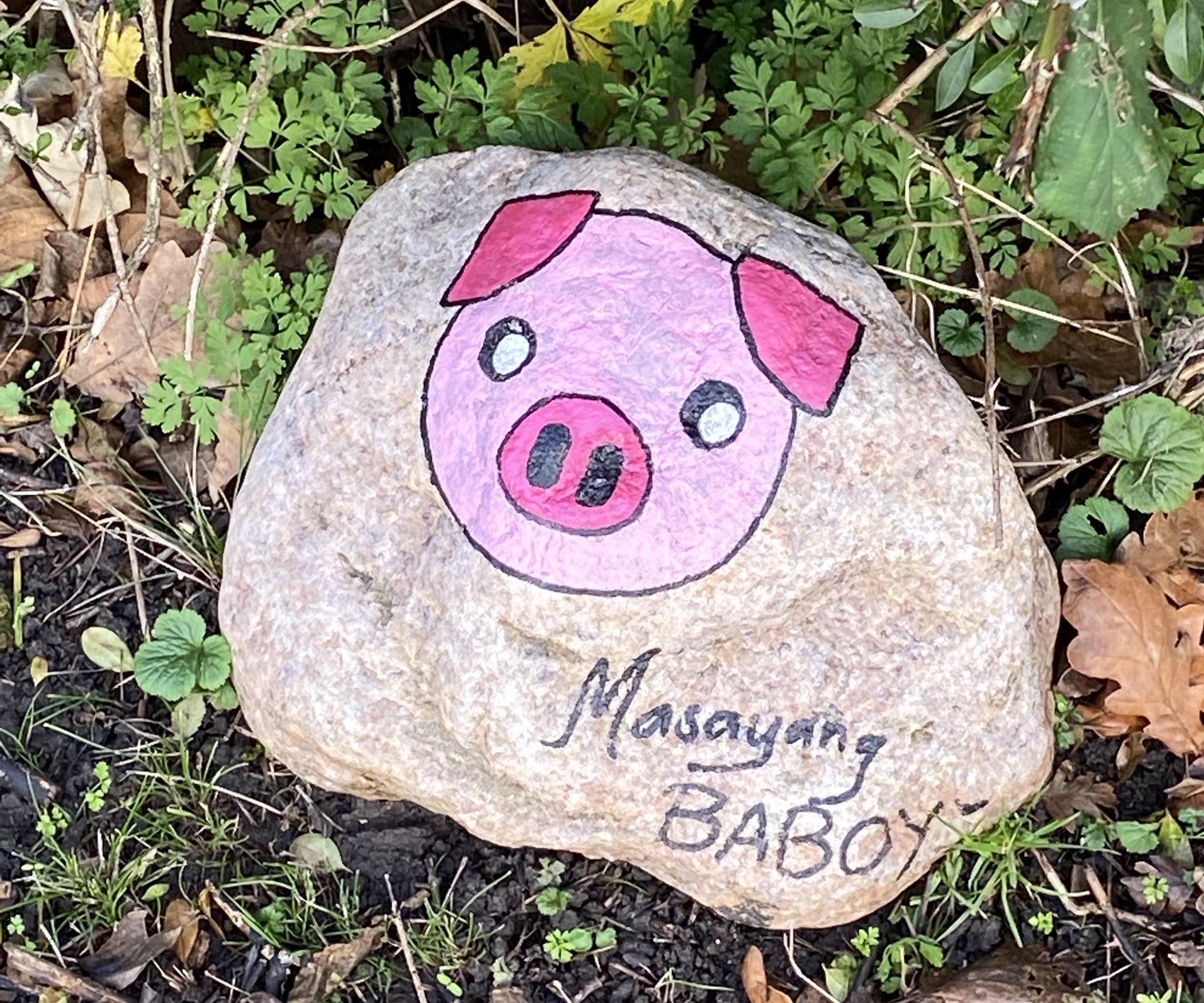 Pig Rock Painting : 3 Steps - Instructables