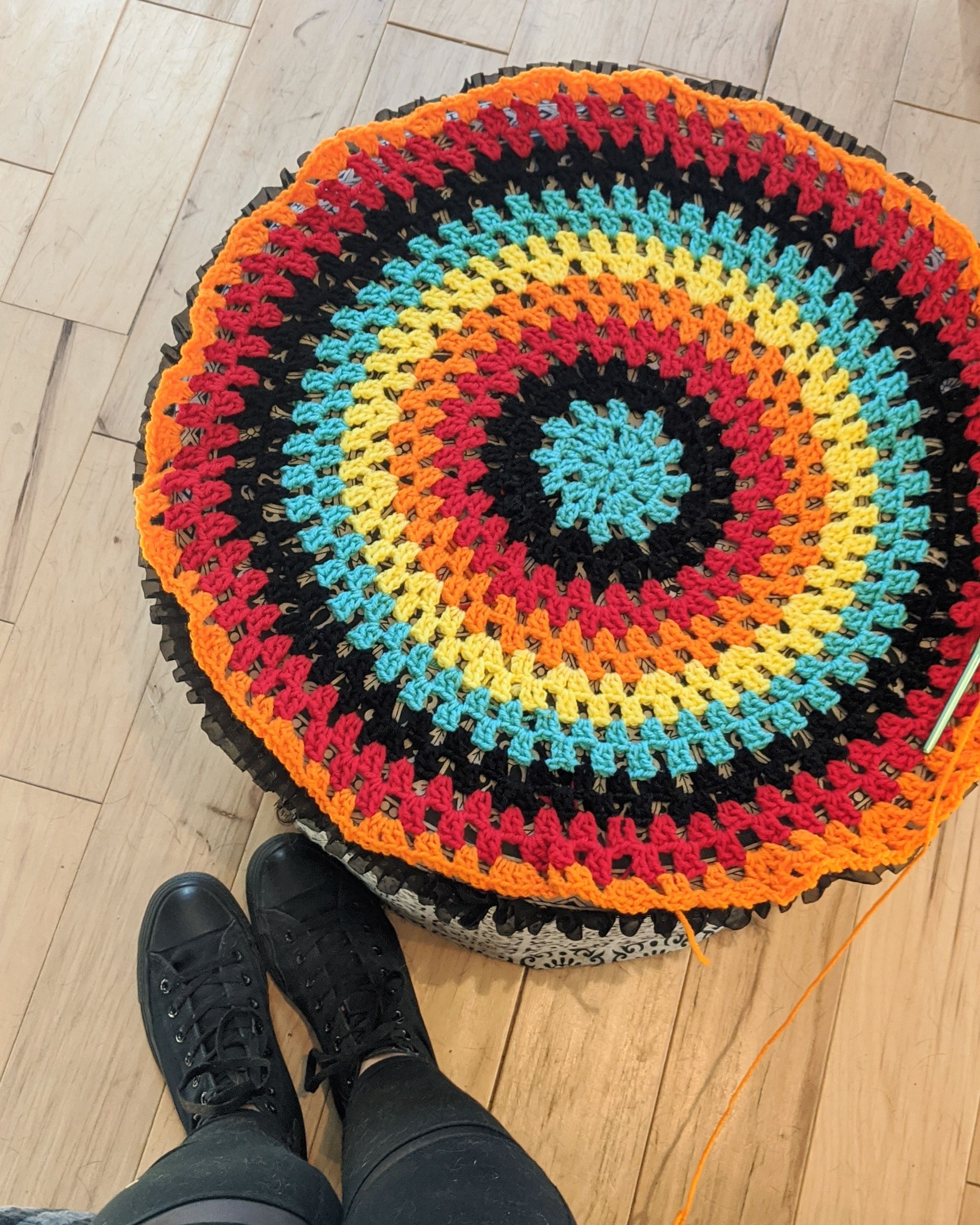 Crocheted Spare Tire Cover : 18 Steps (with Pictures) - Instructables