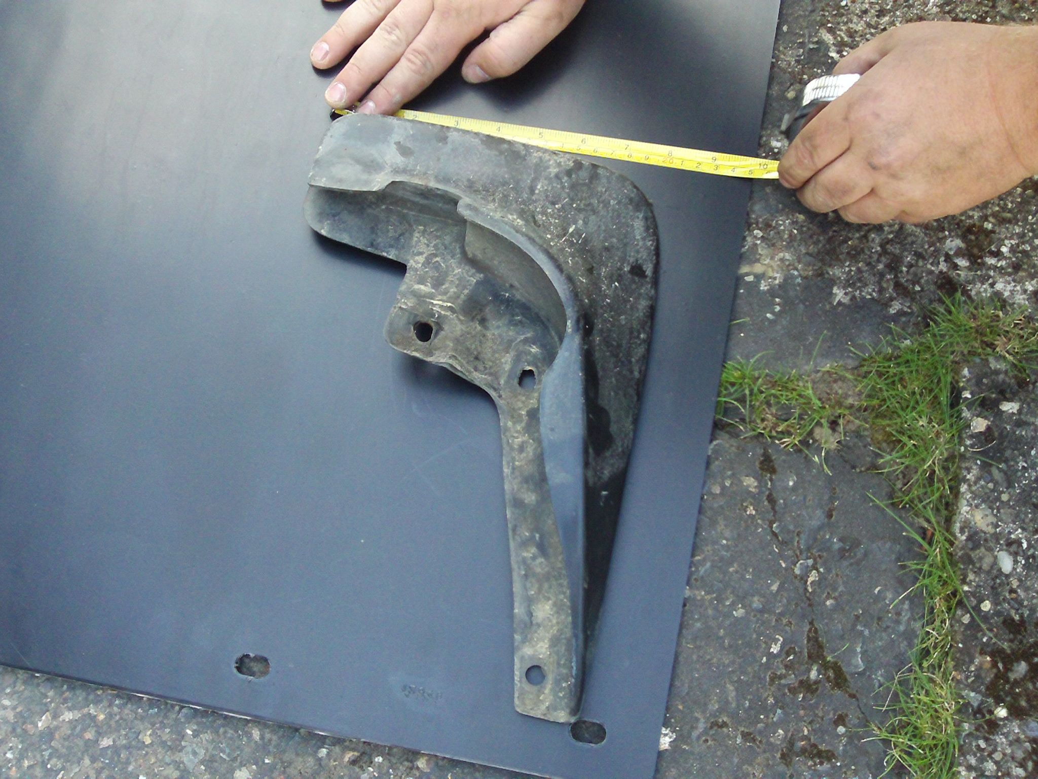 Rally Style Polyurethane Mud Flaps for $20 : 5 Steps (with Pictures ...