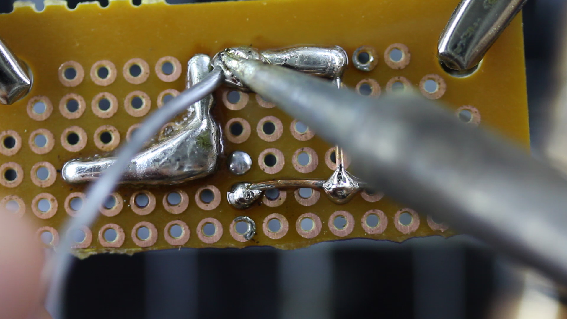 Using Perfboard | Soldering Basics : 14 Steps (with Pictures ...