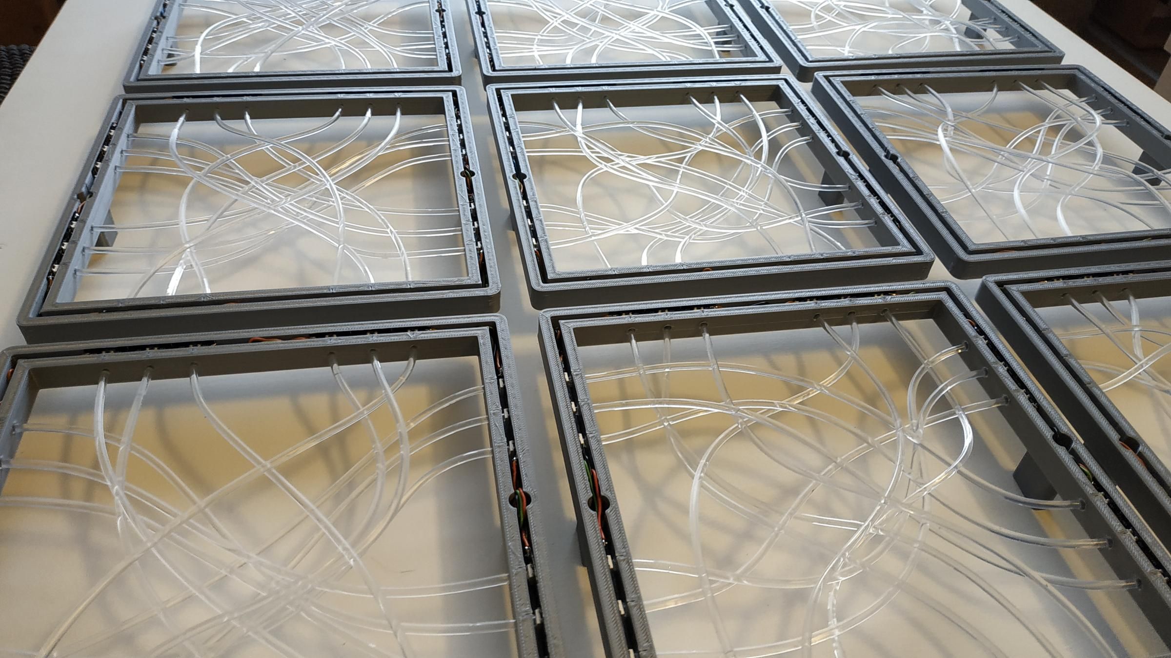 Fiber Optic and LEDs - a Wall Decoration : 6 Steps (with Pictures ...