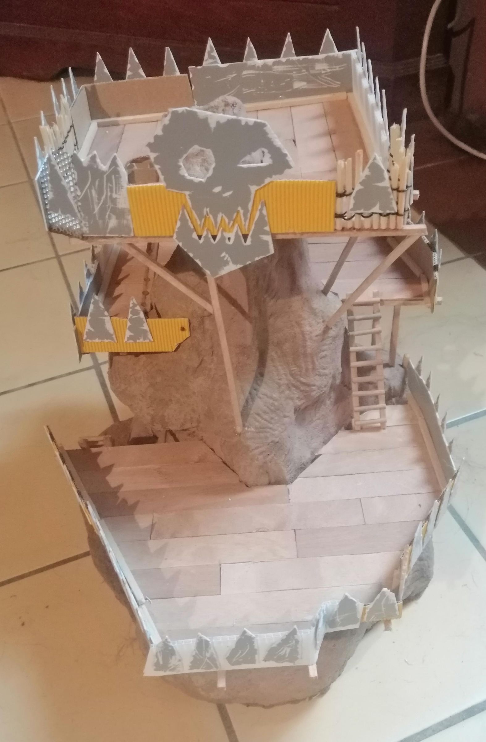 Ork Outpost Terrain for Figurines Game : 15 Steps (with Pictures ...