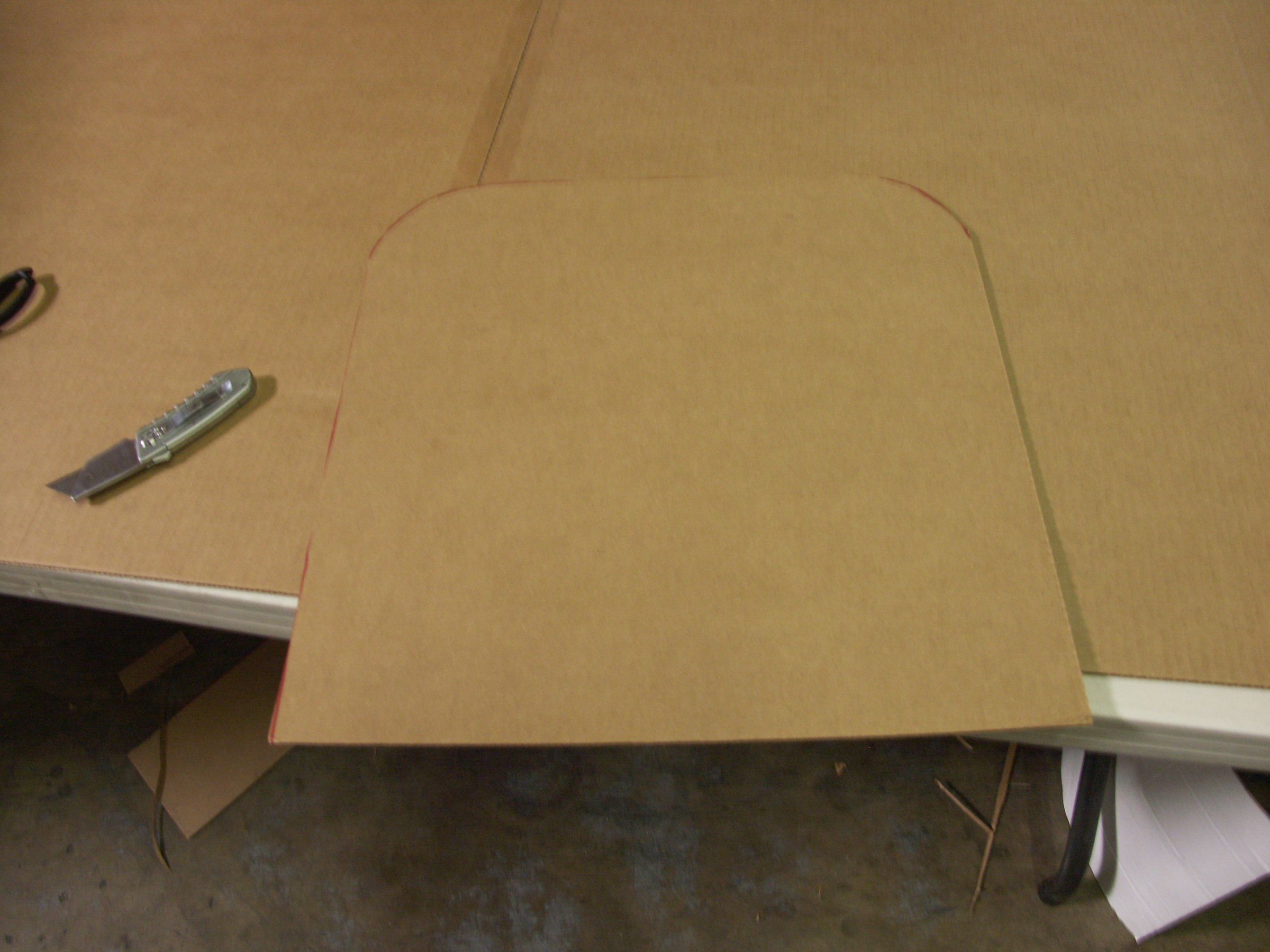 How to Make a Cardboard Coffee Table With Chairs : 12 Steps (with ...