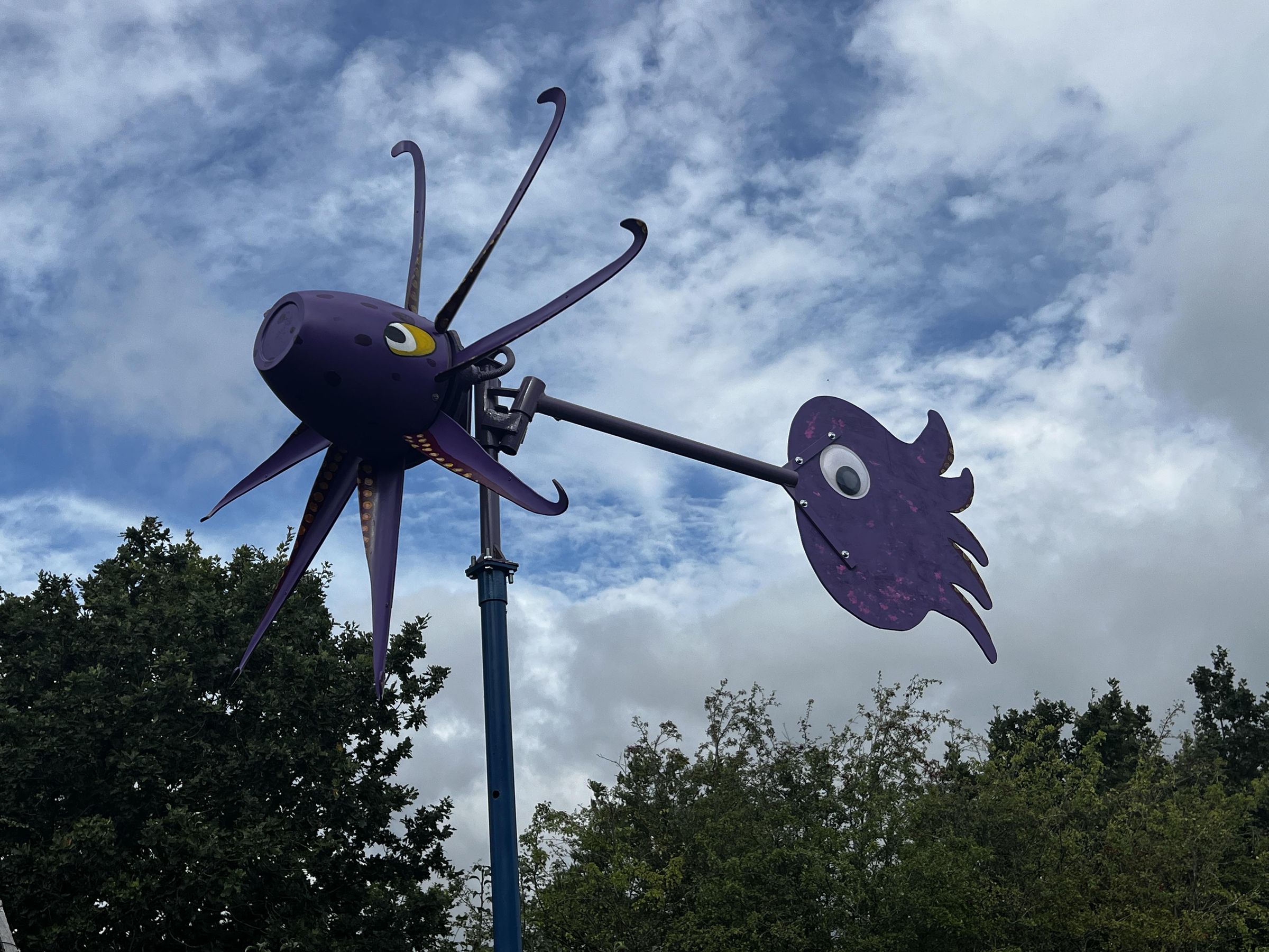 We Made an OCTOPUS Wind Turbine! : 4 Steps - Instructables