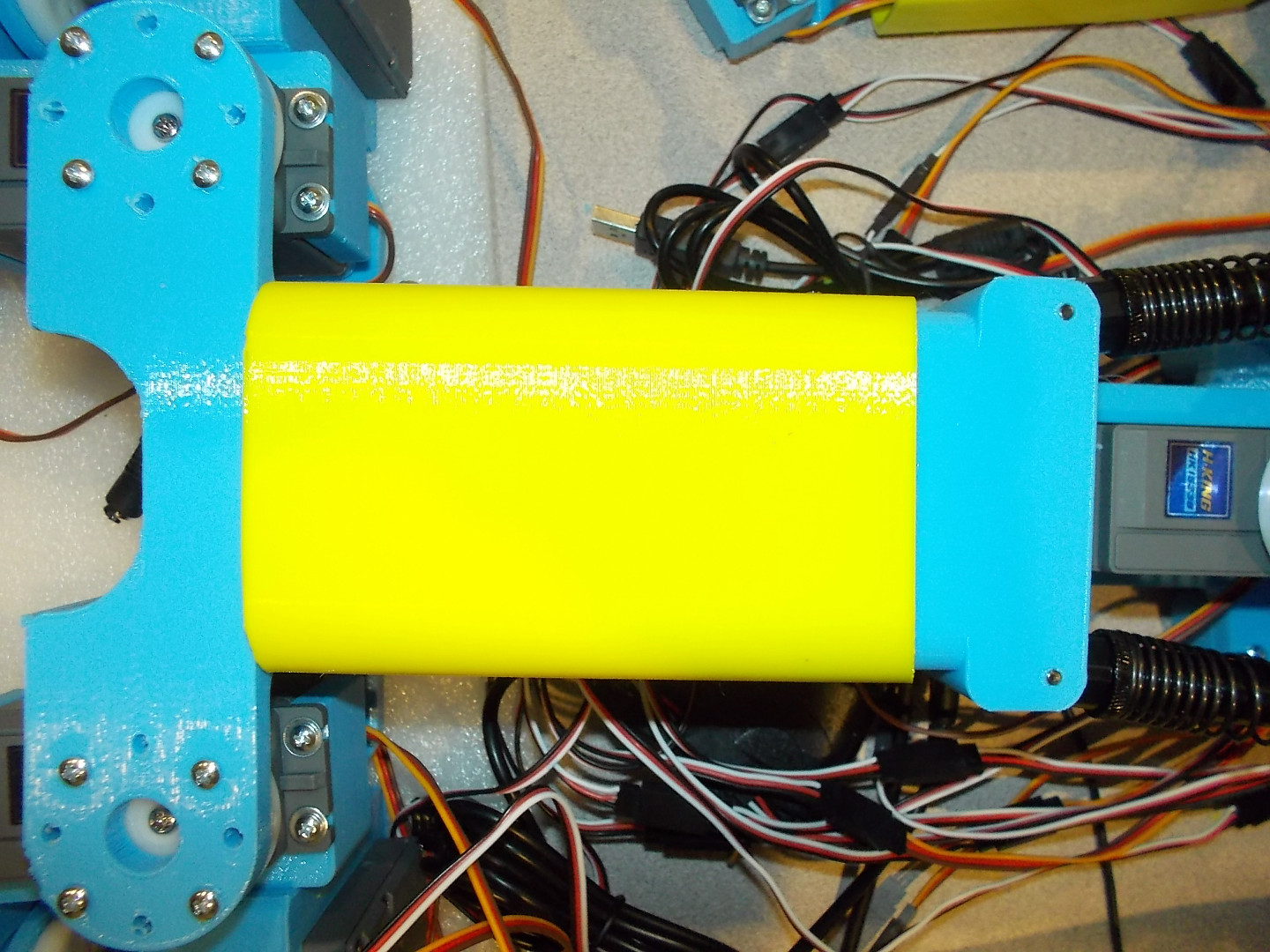 ASPIR: Full-Size 3D-Printed Humanoid Robot : 80 Steps (with Pictures ...