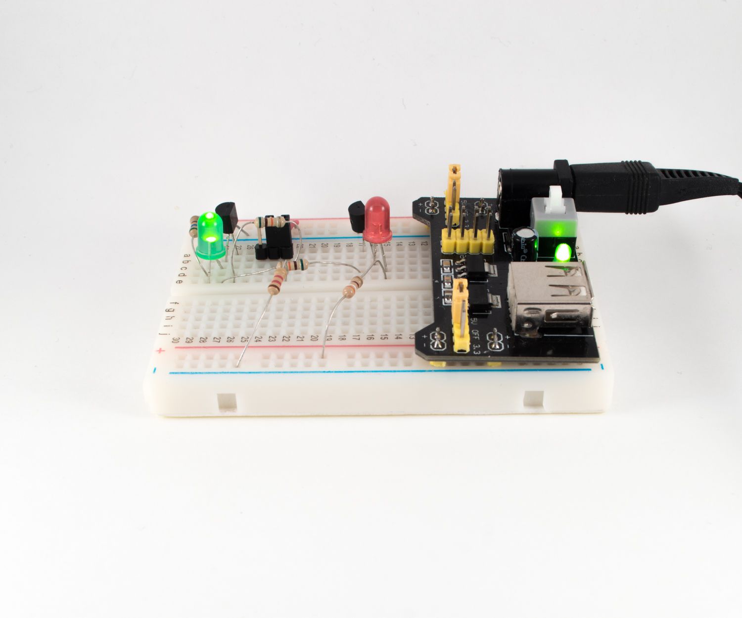 Sensor Controlled RED and GREEN LEDs : 7 Steps (with Pictures ...