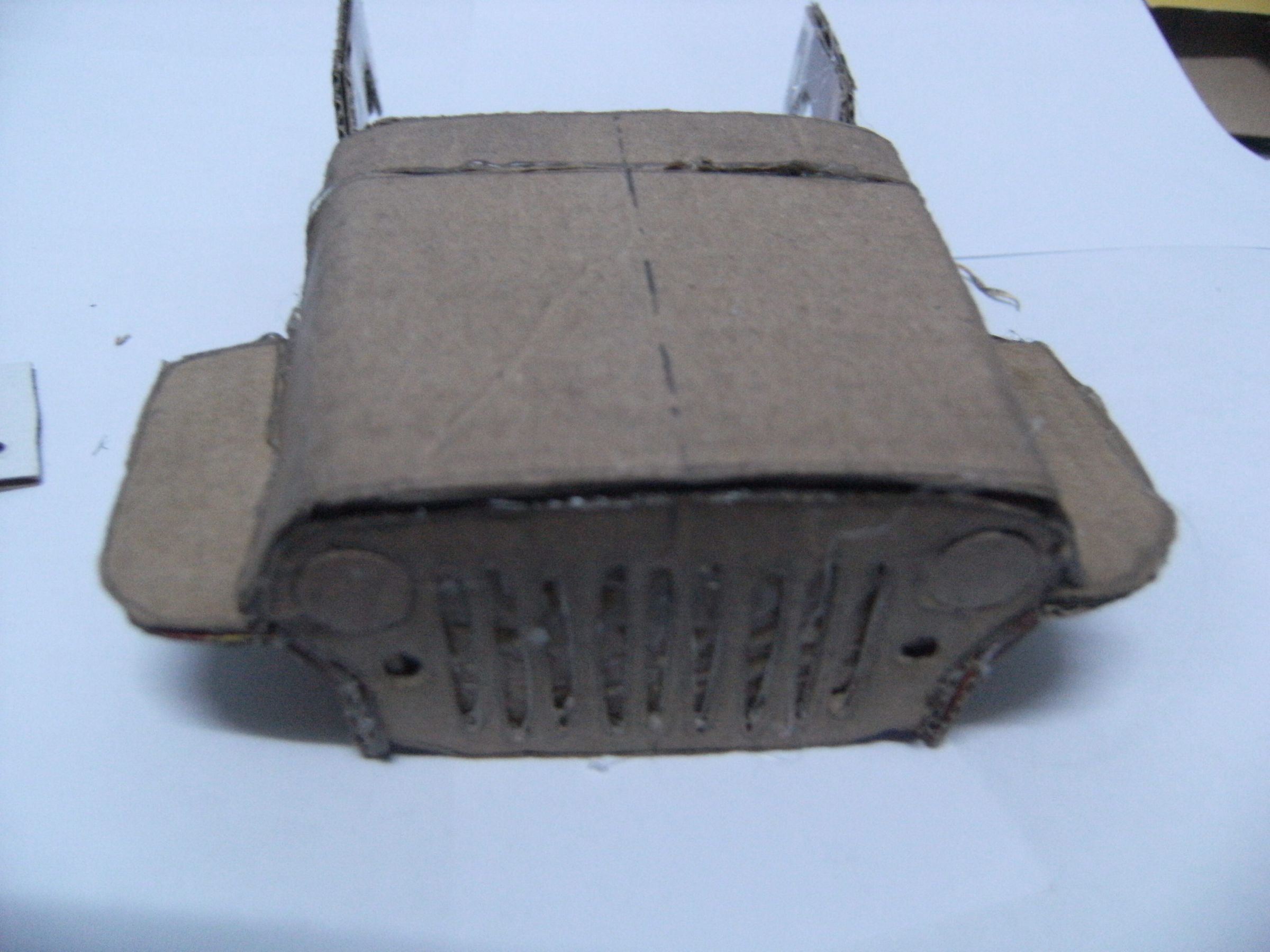Jeep Willys Mb Cardboard Model : 5 Steps - Instructables